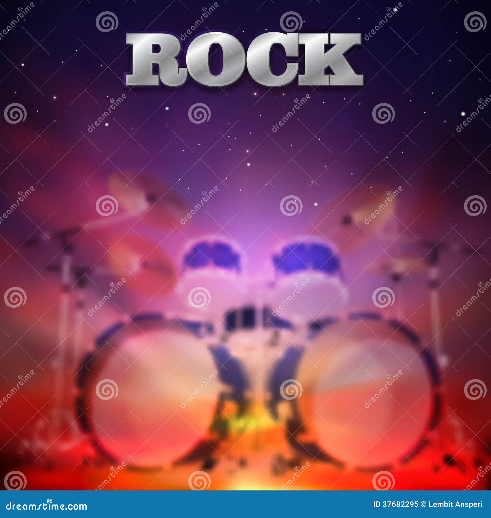 Abstract Rock Music Background Stock Vector - Illustration of grunge ...