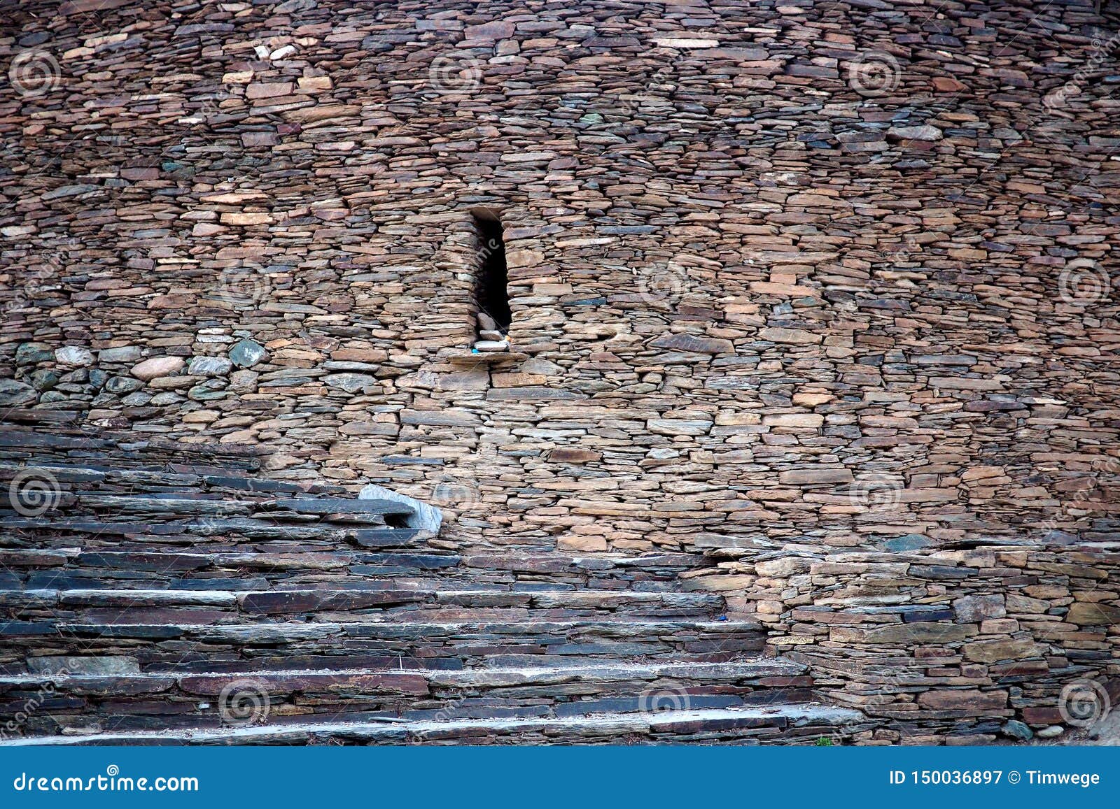 Abstract Rock Wall Detail, Stonework Stock Image - Image of material ...