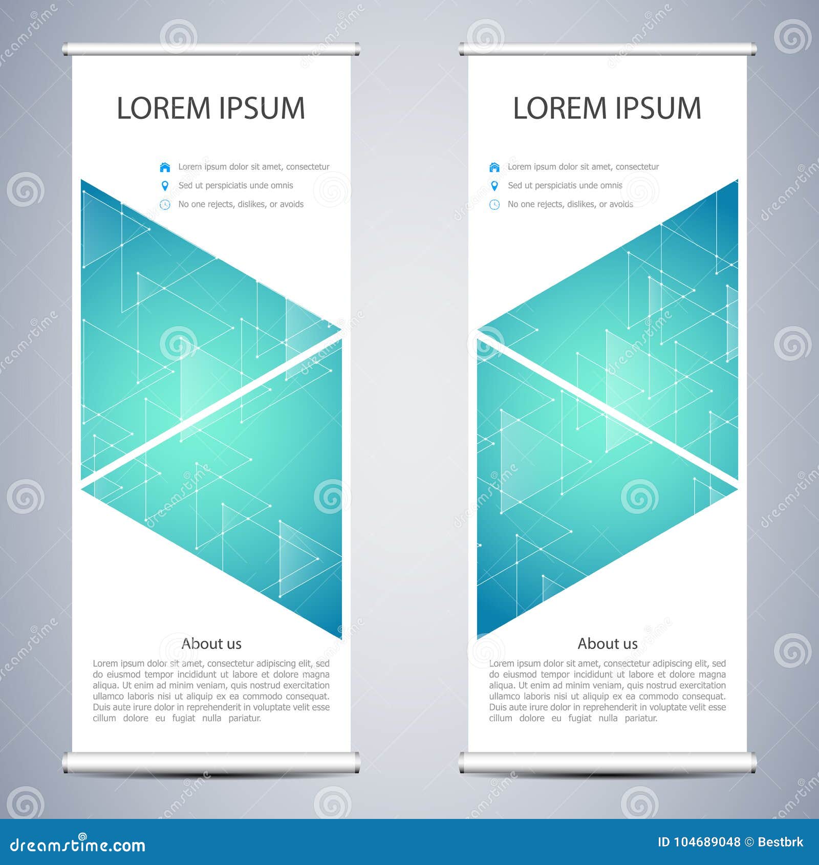 Abstract Roll Up Banner for Presentation and Publication. Science ...