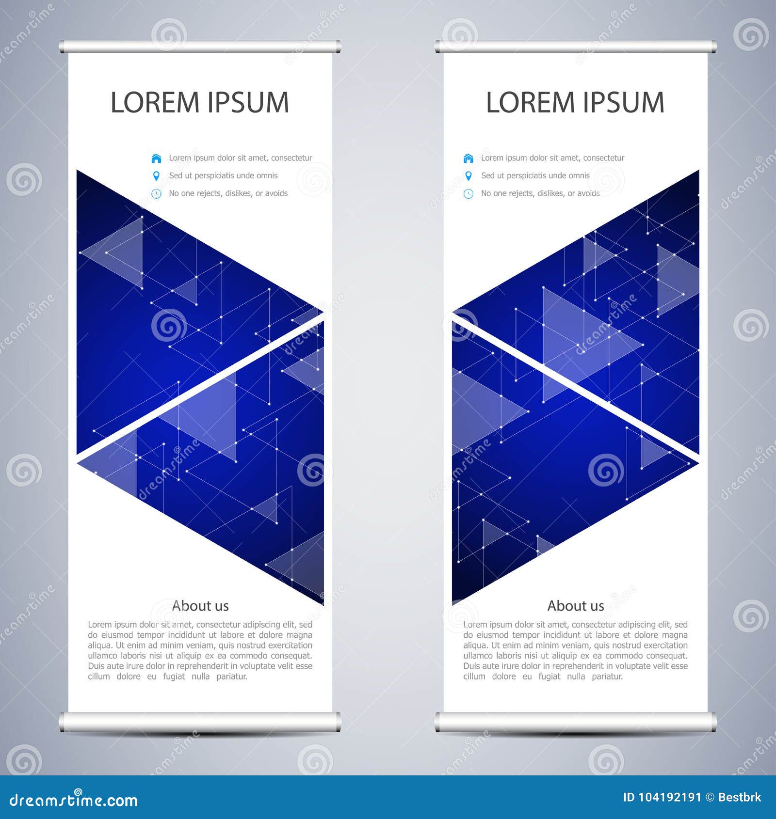 Abstract Roll Up Banner for Presentation and Publication. Science ...