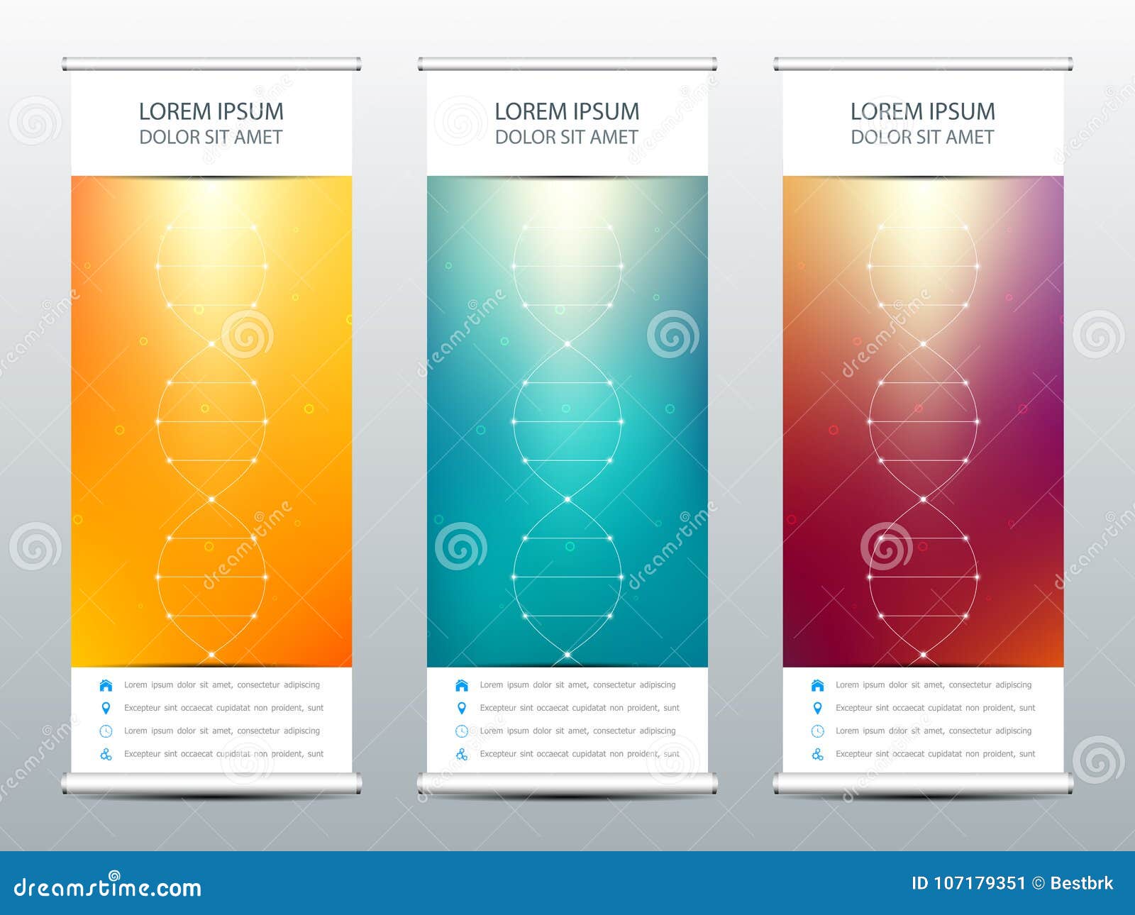 Abstract Roll Up Banner for Presentation and Publication. Scientific ...
