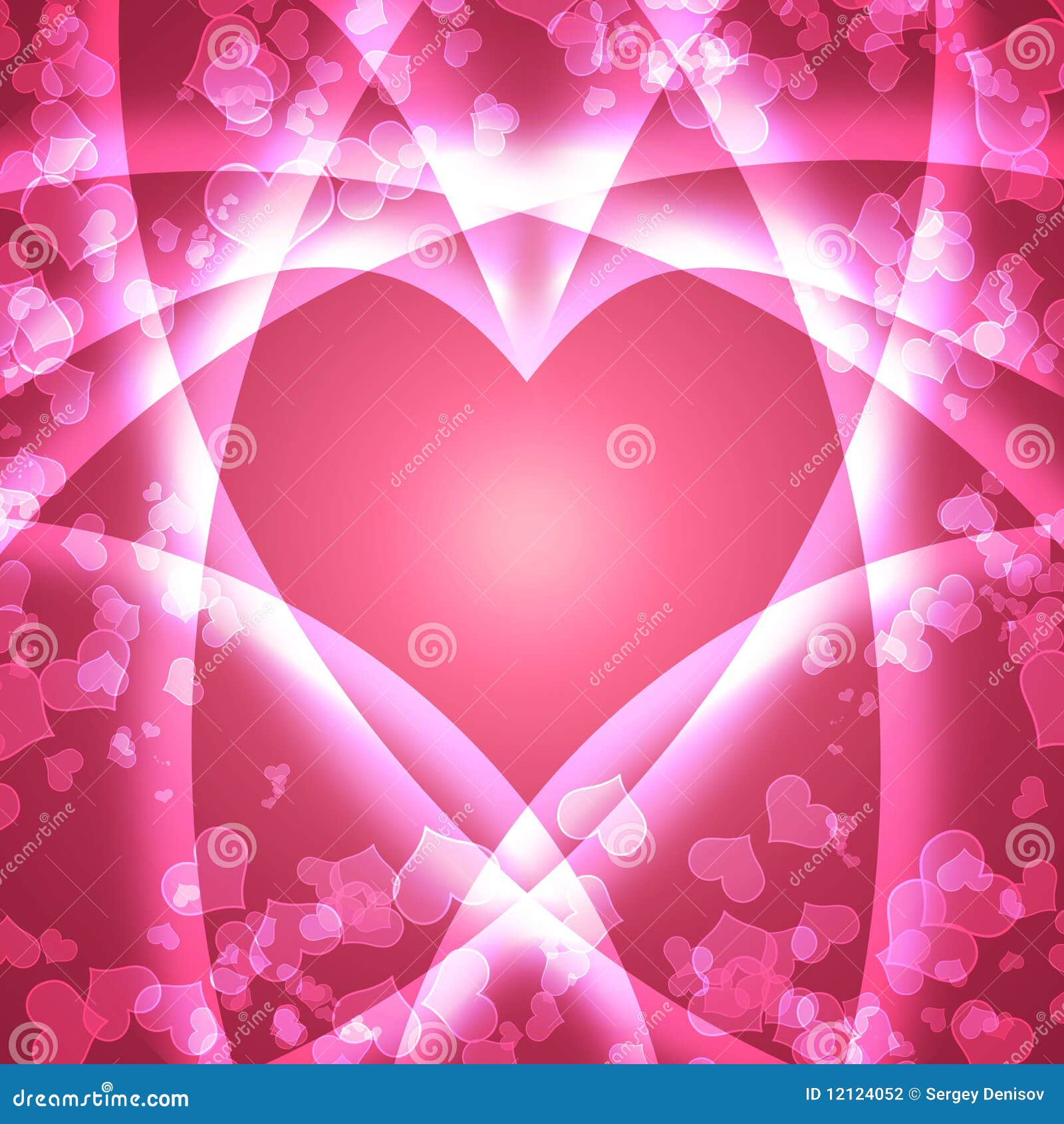 Abstract Romantic Background Stock Illustration - Illustration of lover ...