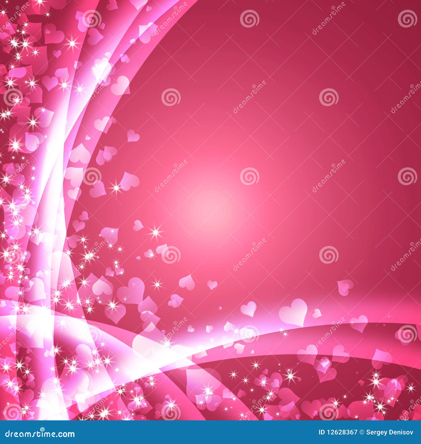 Abstract Romantic Background Stock Illustration - Illustration of ...