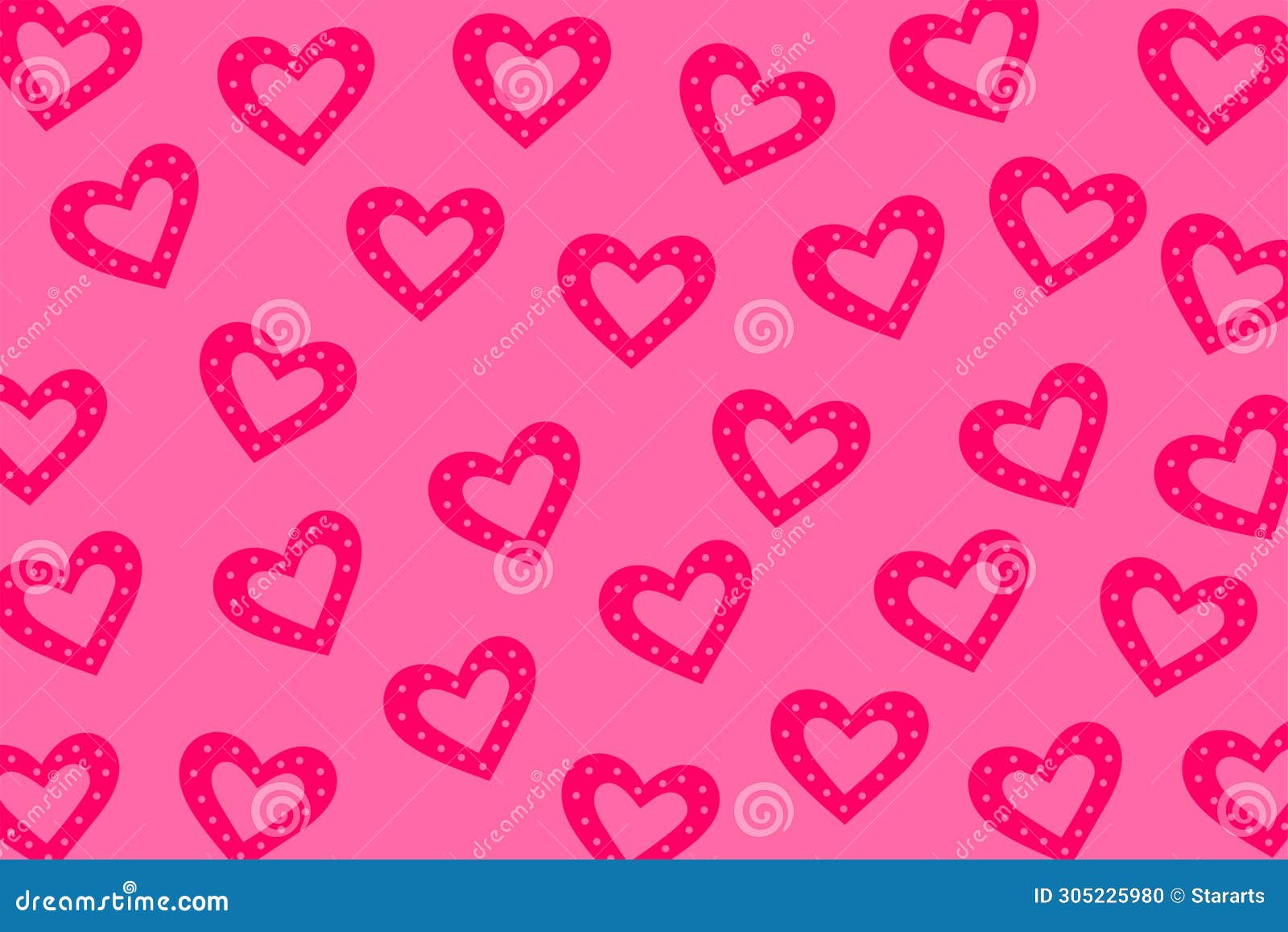 Abstract Romantic Love Heart Pattern for Greeting Card Design Stock ...