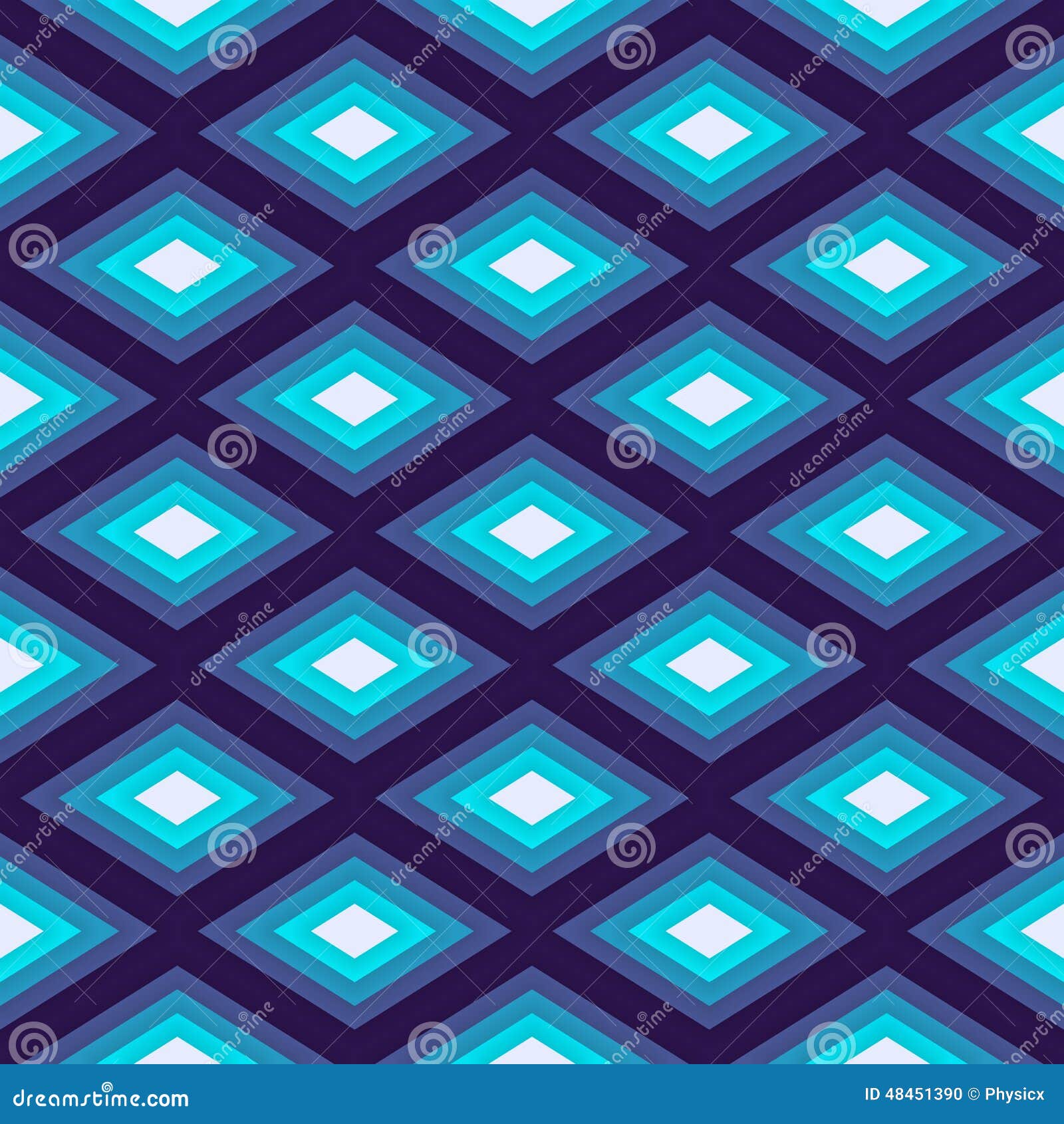 Abstract Romb Seamless Geometric Pattern Stock Vector - Illustration of ...