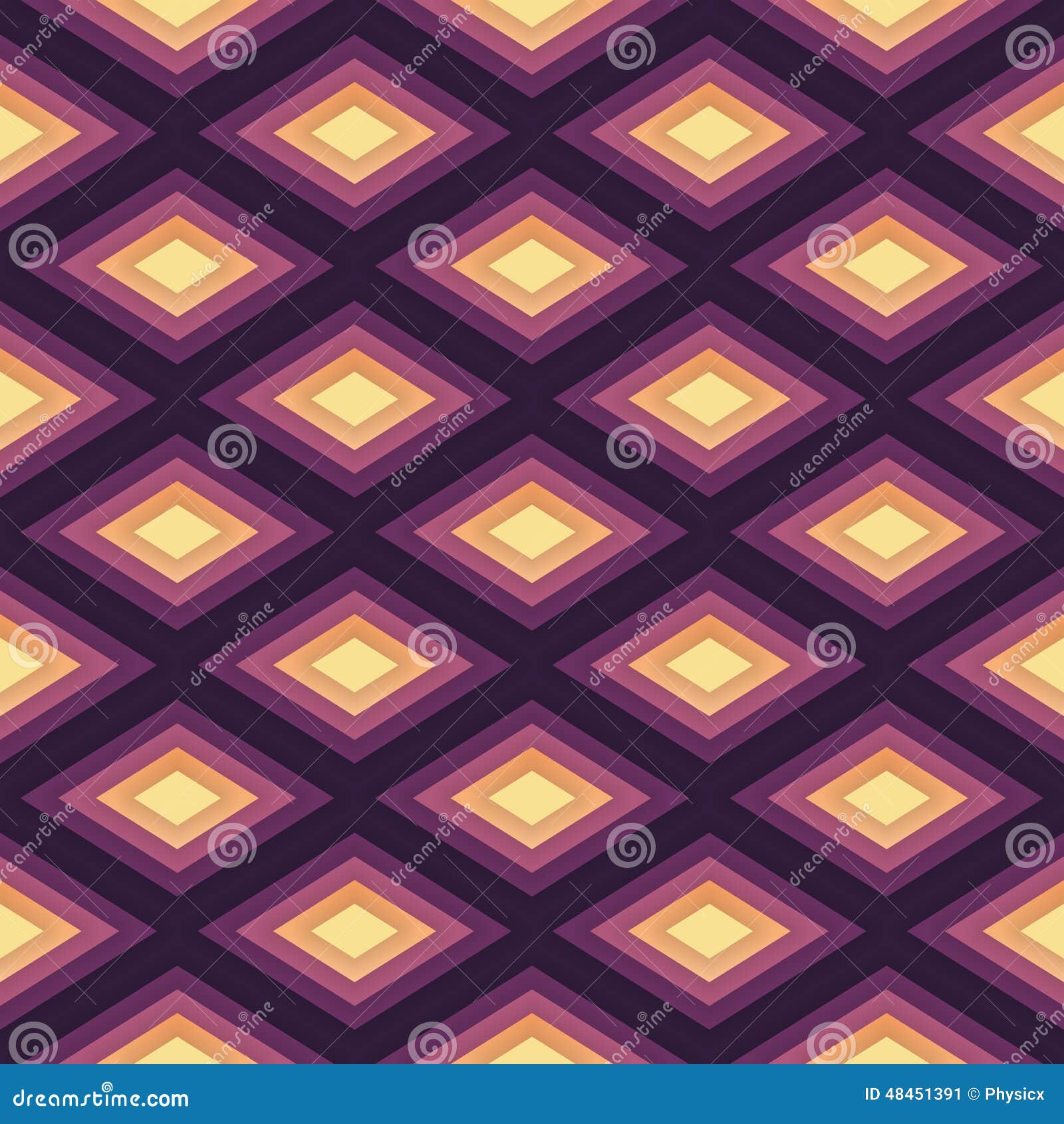 Abstract Romb Seamless Geometric Pattern Stock Vector - Illustration of ...