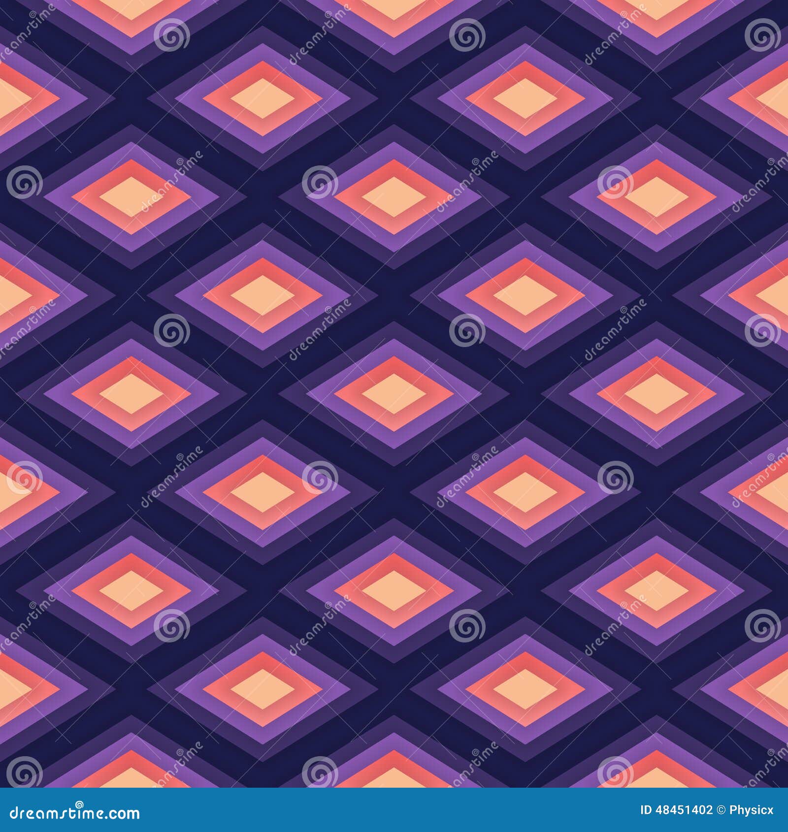 Abstract Romb Seamless Geometric Pattern Stock Vector - Illustration of ...