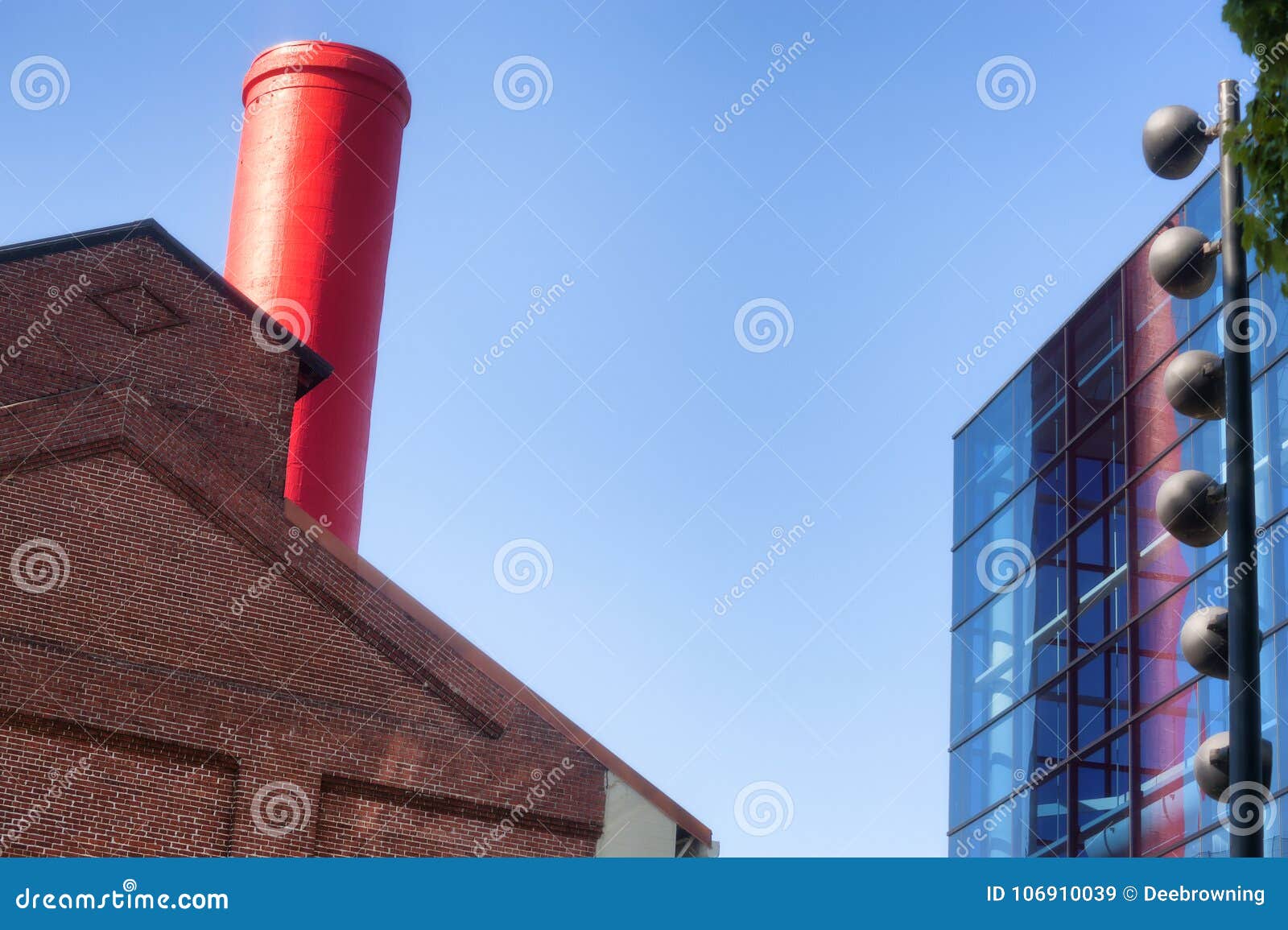 Abstract of Top of Buildings Stock Image - Image of architect ...