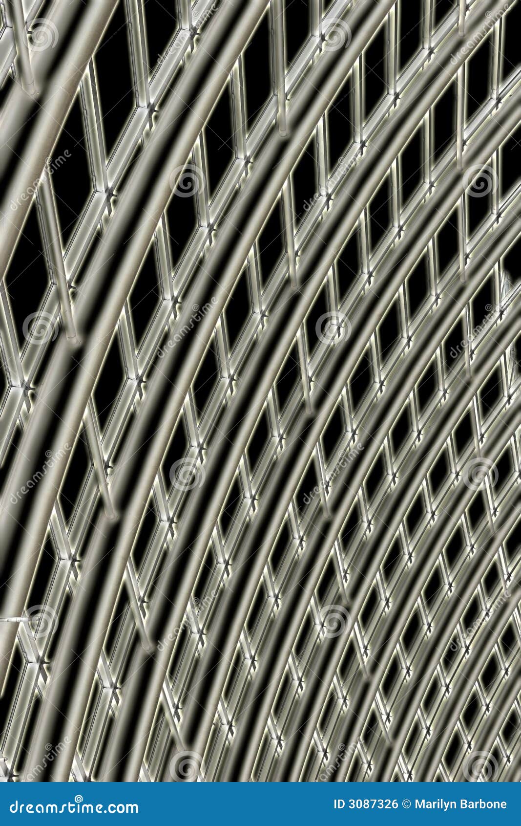 Abstract Roof Span stock photo. Image of curving, curved - 3087326