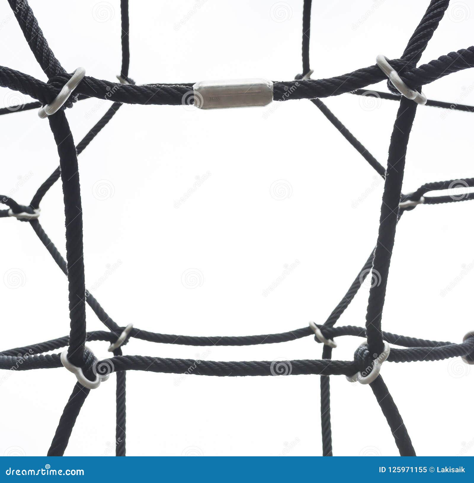 Abstract ropes with knots stock image. Image of boundary - 125971155