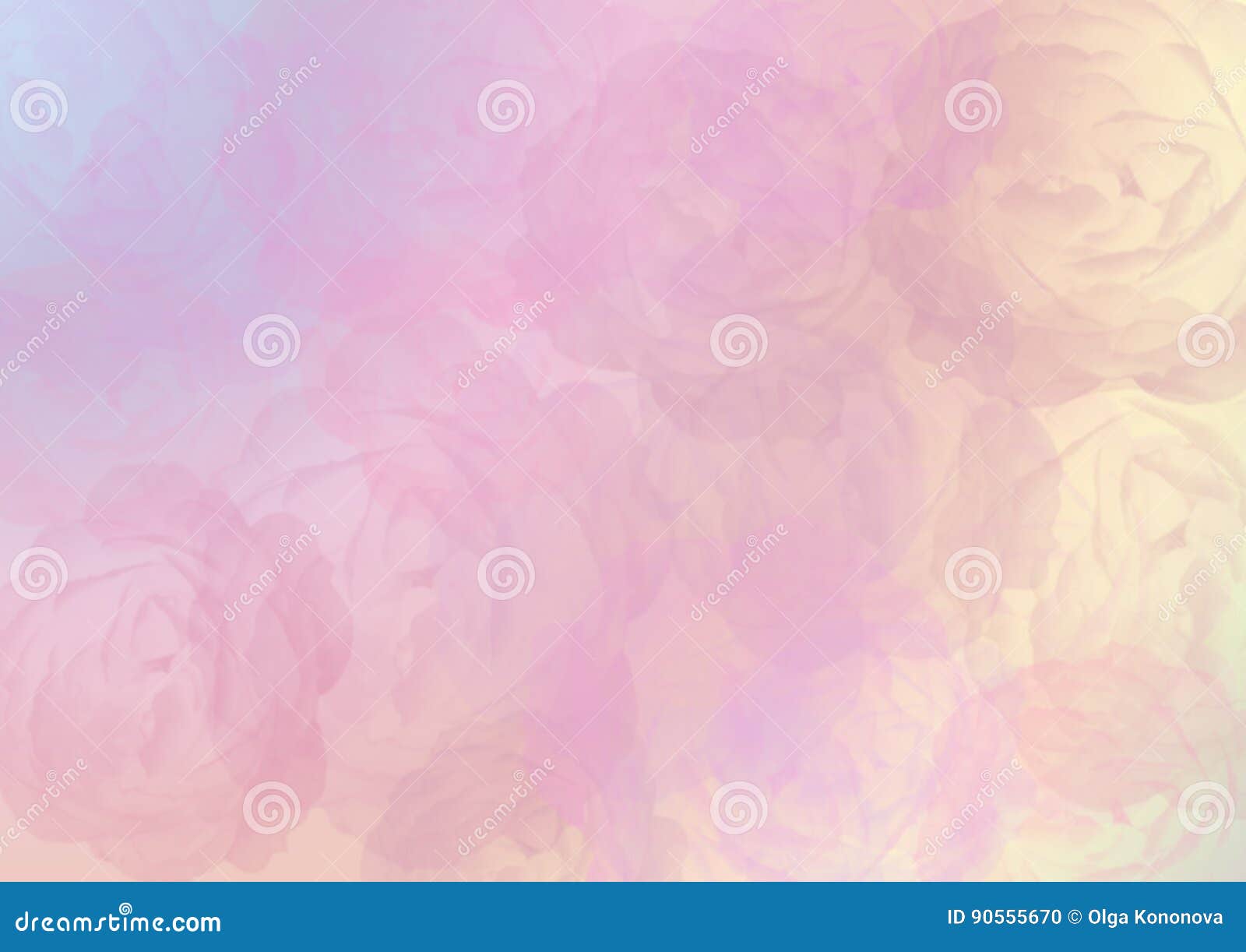 Abstract roses background stock illustration. Illustration of green ...