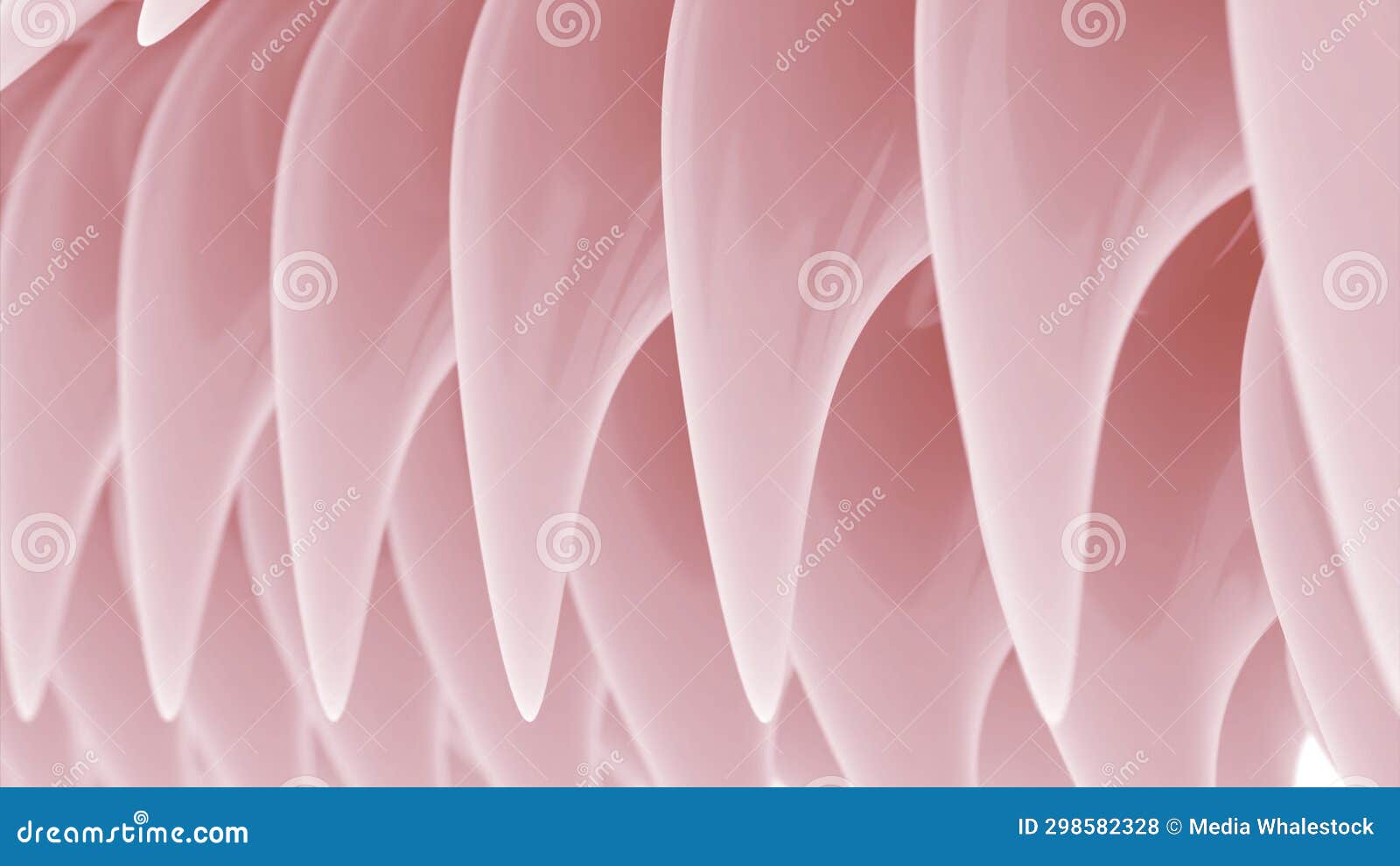 Abstract Rotating Shapes Looking Like Teeth. Design. Sharp Teeth of an ...