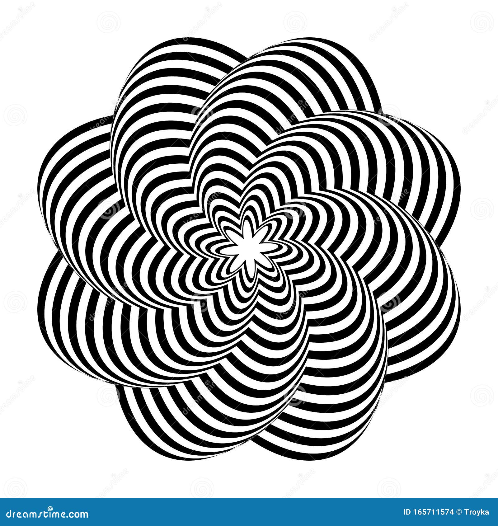 Simple Optical Illusion Patterns