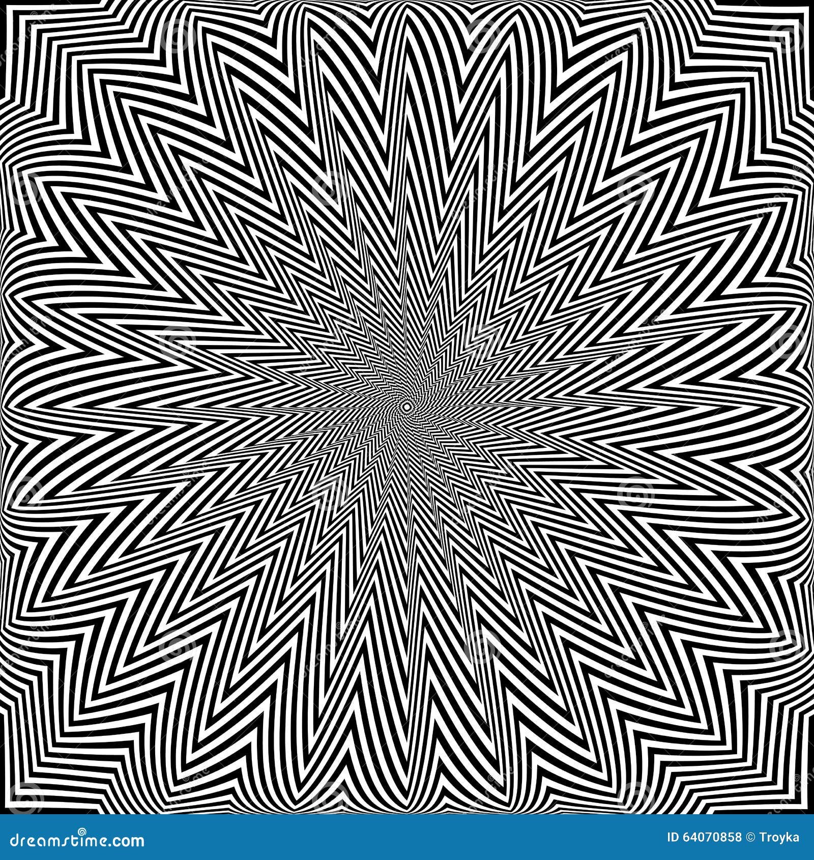 Abstract Rotation Circle Design. Lines Texture. Cartoon Vector ...