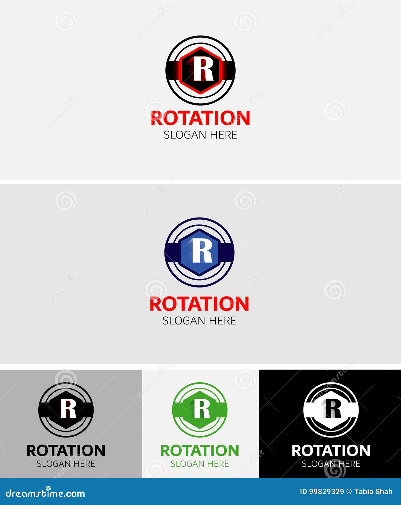 Abstract Rotation Logo stock vector. Illustration of rotate - 99829329