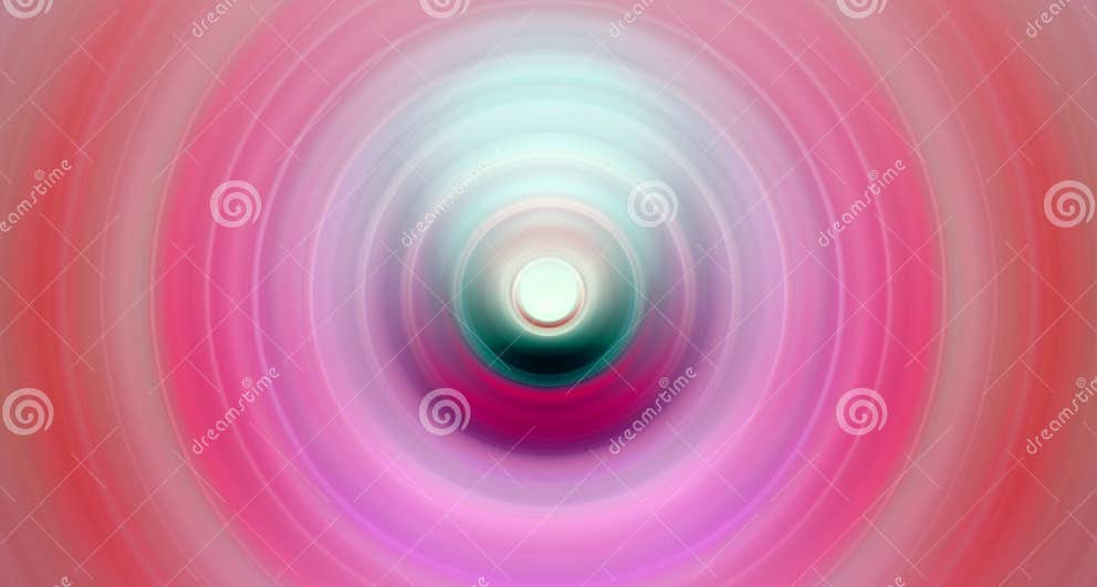 Abstract Round Background. Circles from Center Point. Stock ...