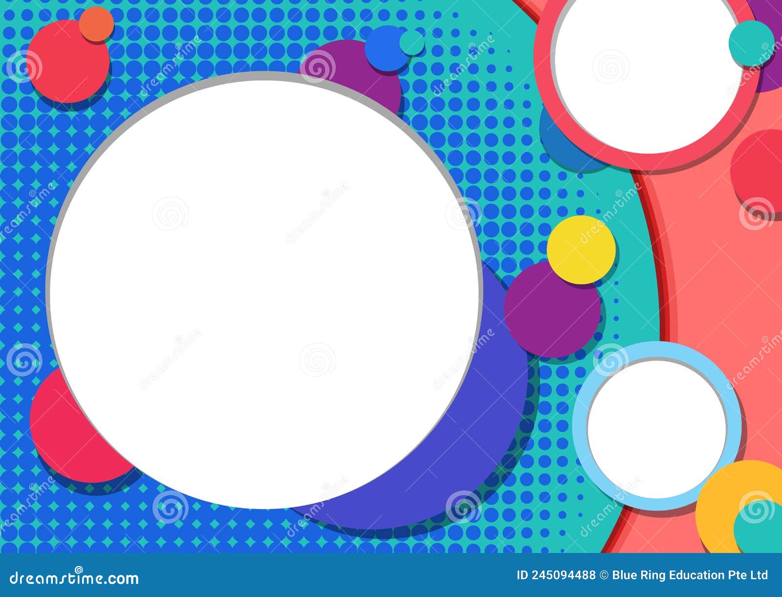 Abstract Round Background Design Stock Vector - Illustration of ...