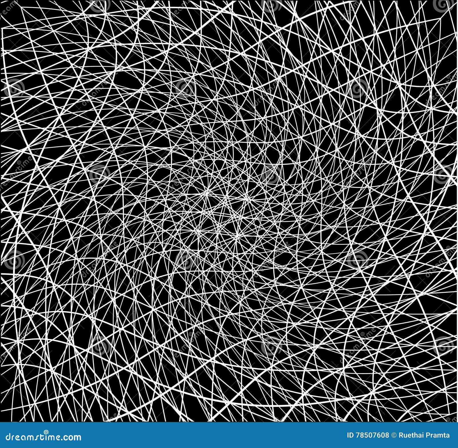 Abstract Round Decorative Grid Textured Backdrop. Stock Vector ...