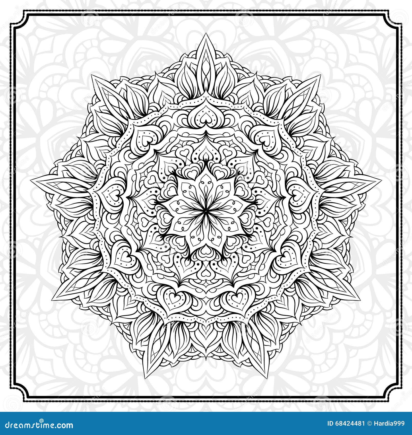 Abstract Round Design Element Stock Vector - Illustration of abstract ...