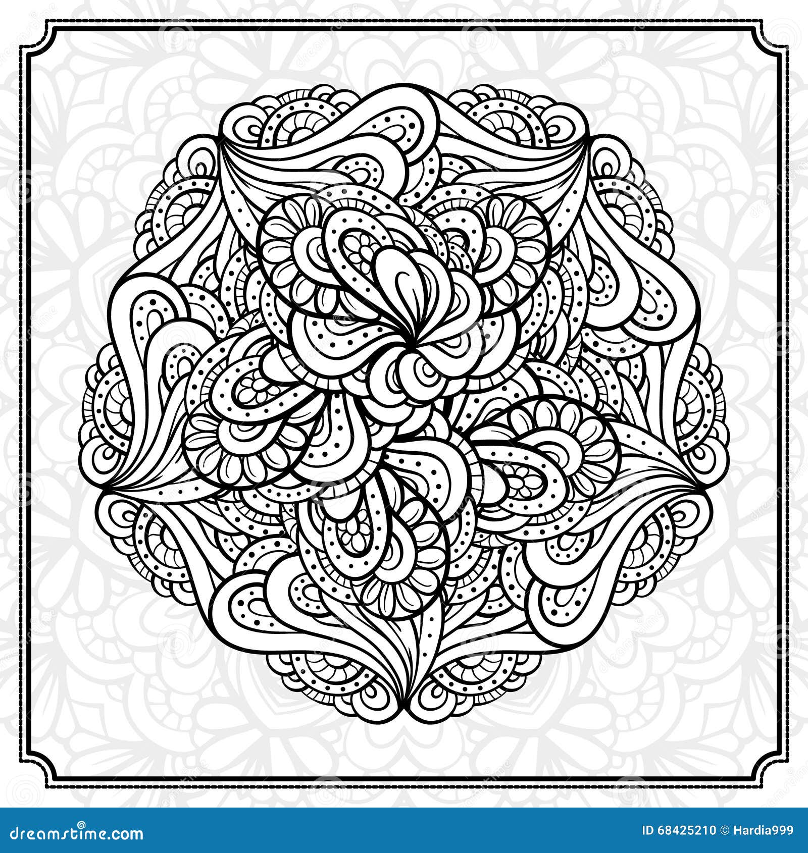 Abstract Round Design Element Stock Vector - Illustration of design ...