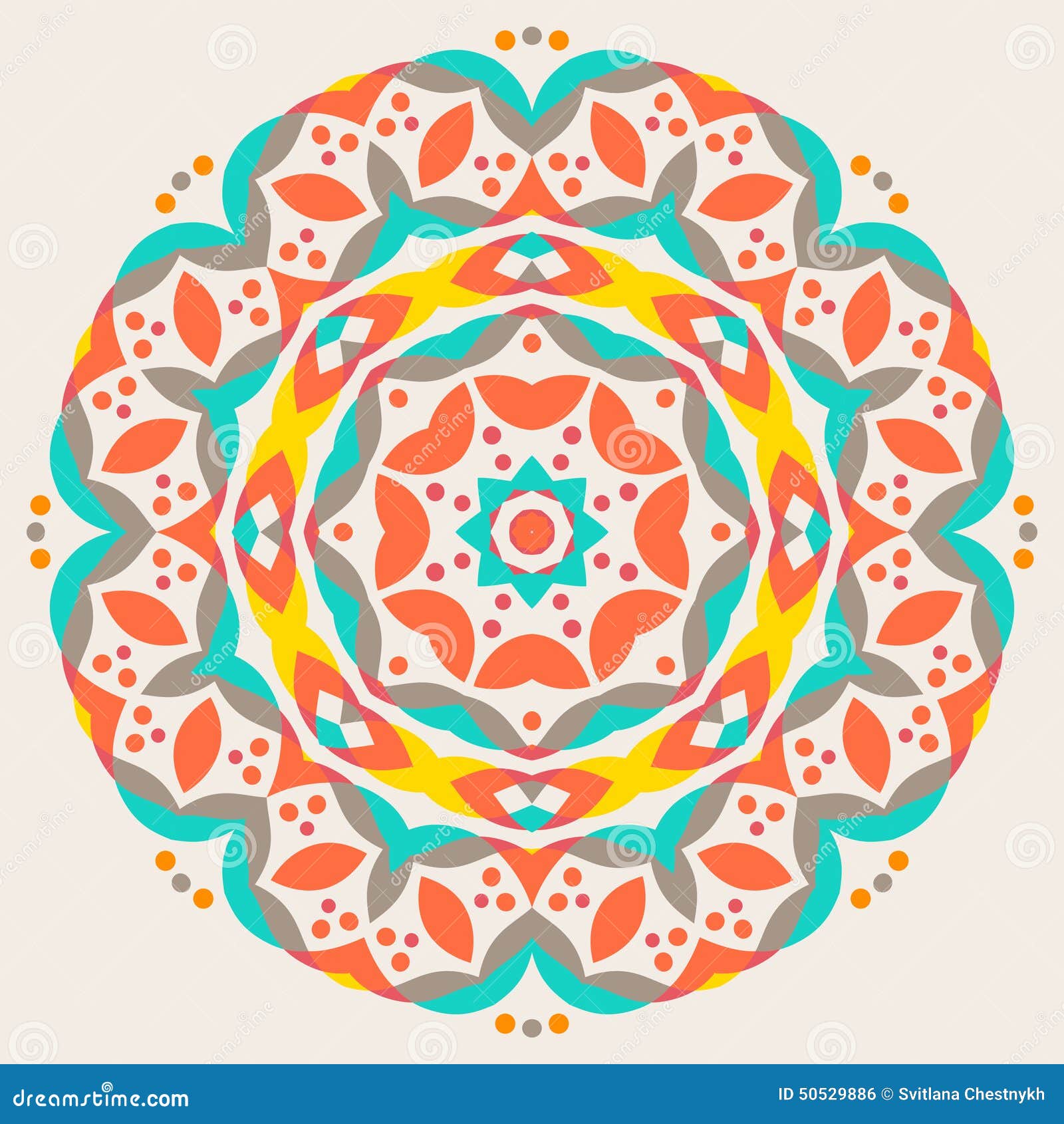 Abstract round design stock vector. Illustration of design - 50529886