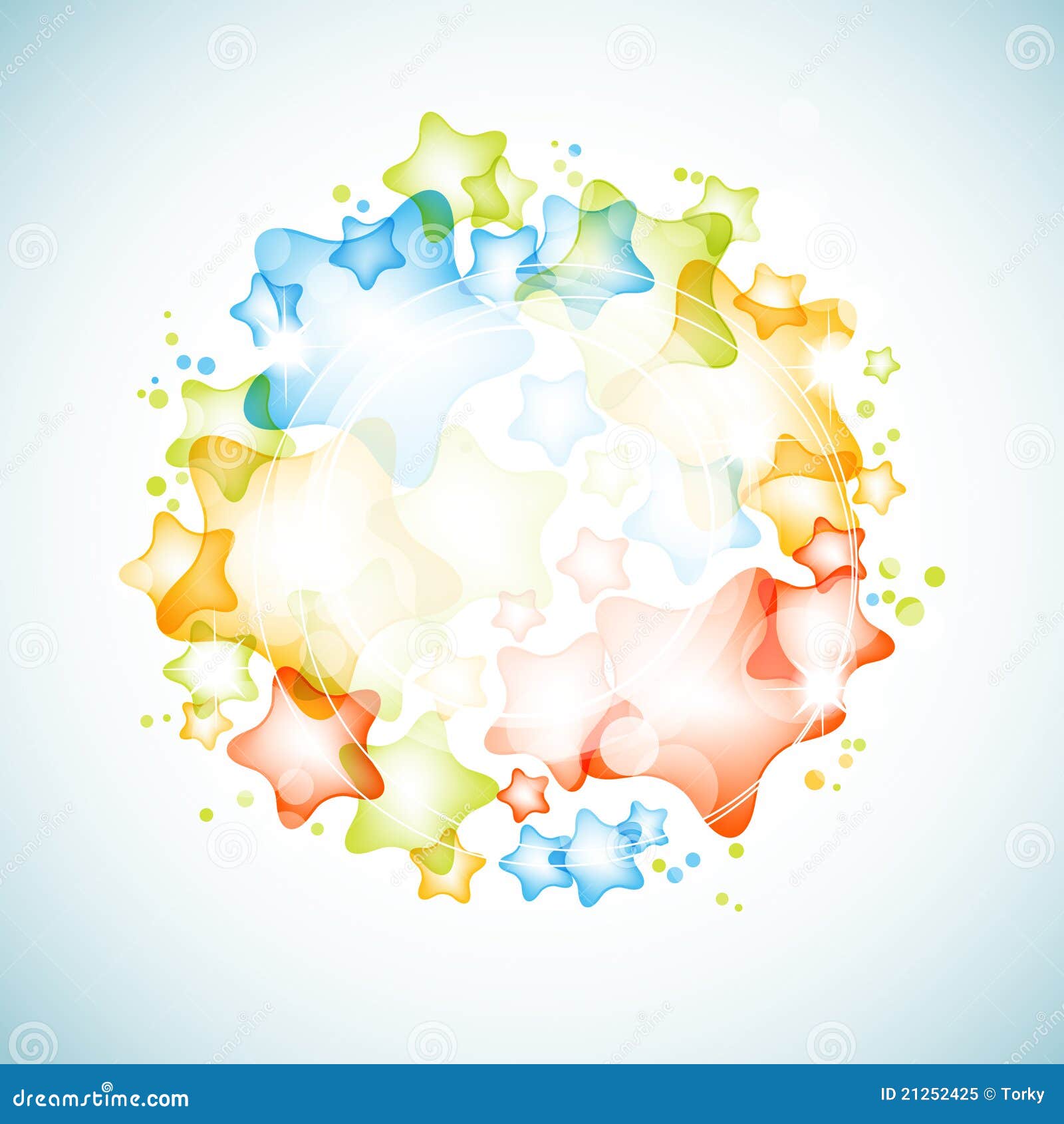 Abstract round frame stock vector. Illustration of graphic - 21252425