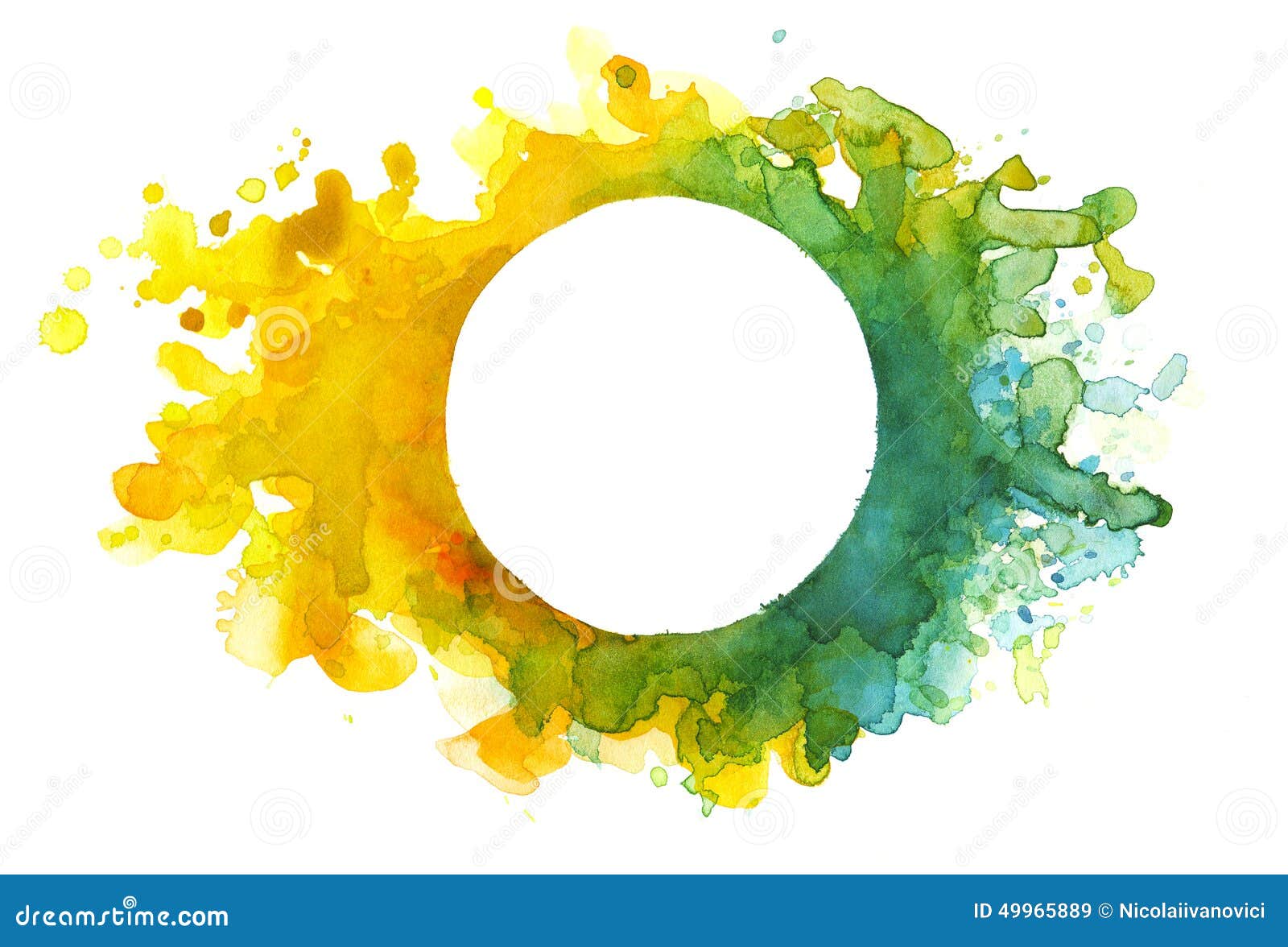 Abstract round frame stock illustration. Illustration of white - 49965889