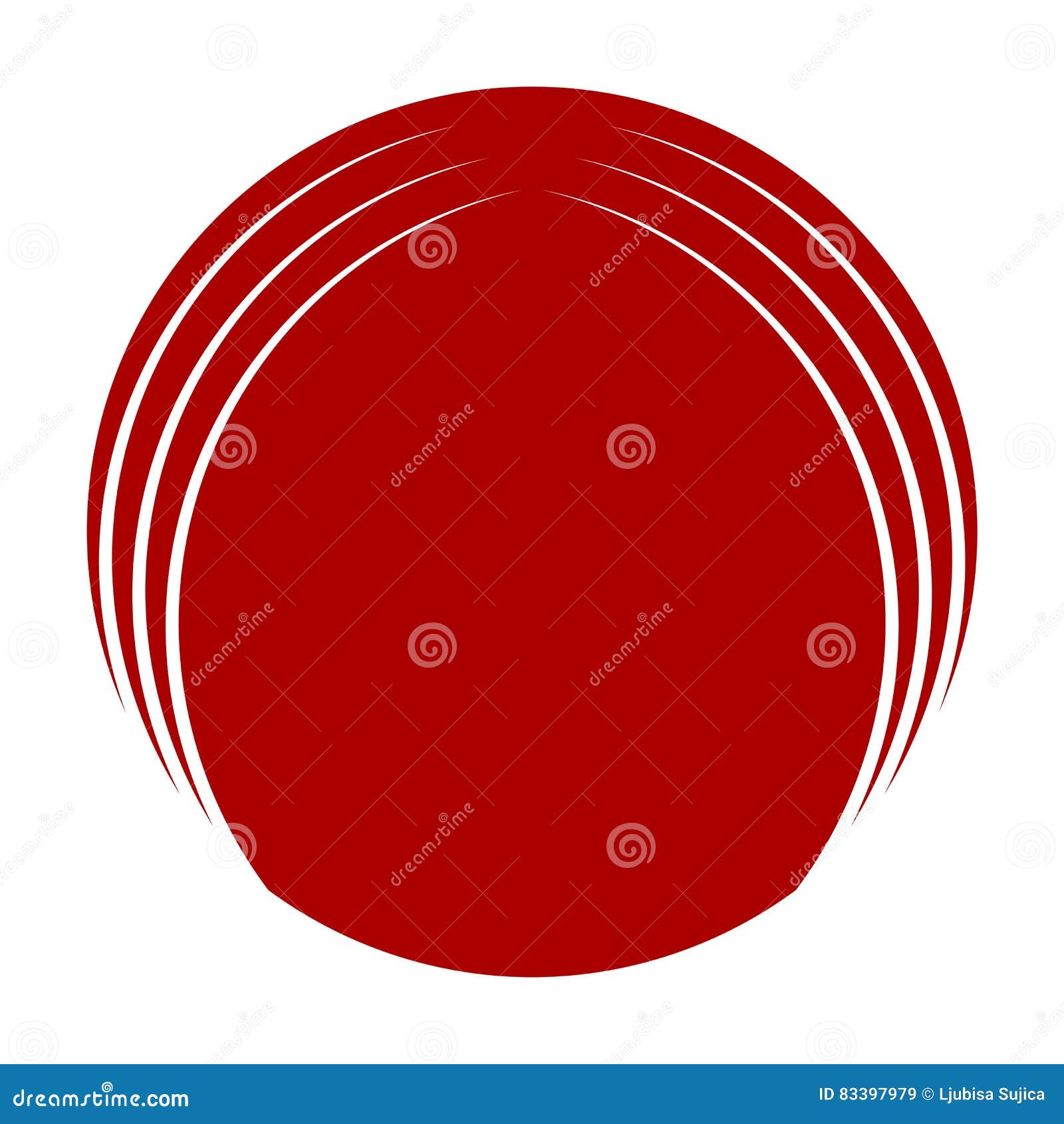 Abstract Round Icon stock vector. Illustration of curve - 83397979