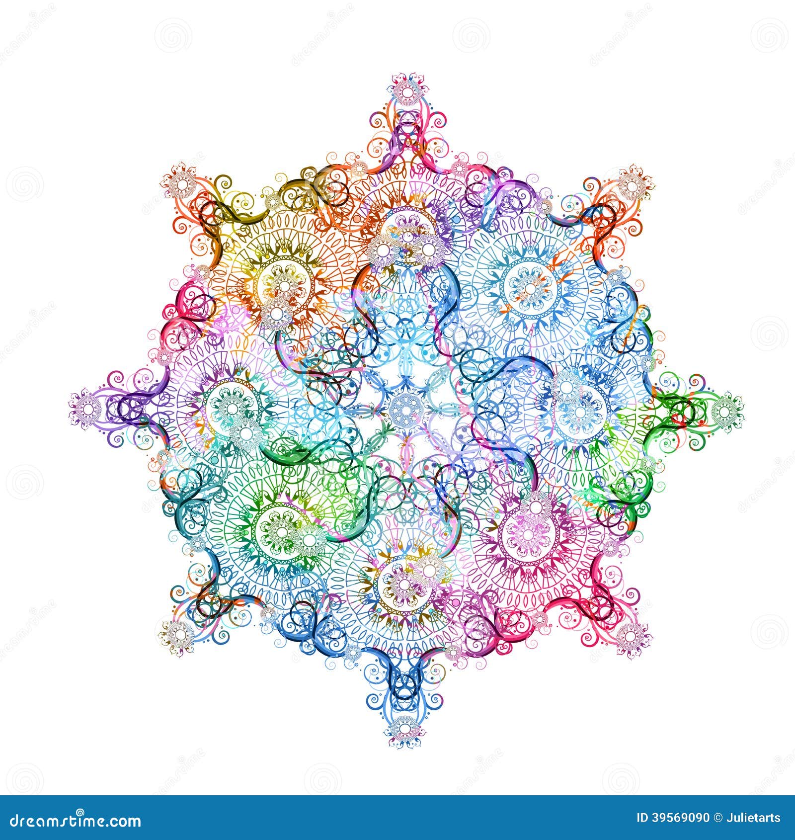 Round Abstract Symmetric Pattern Stock Illustrations – 14,591 Round ...