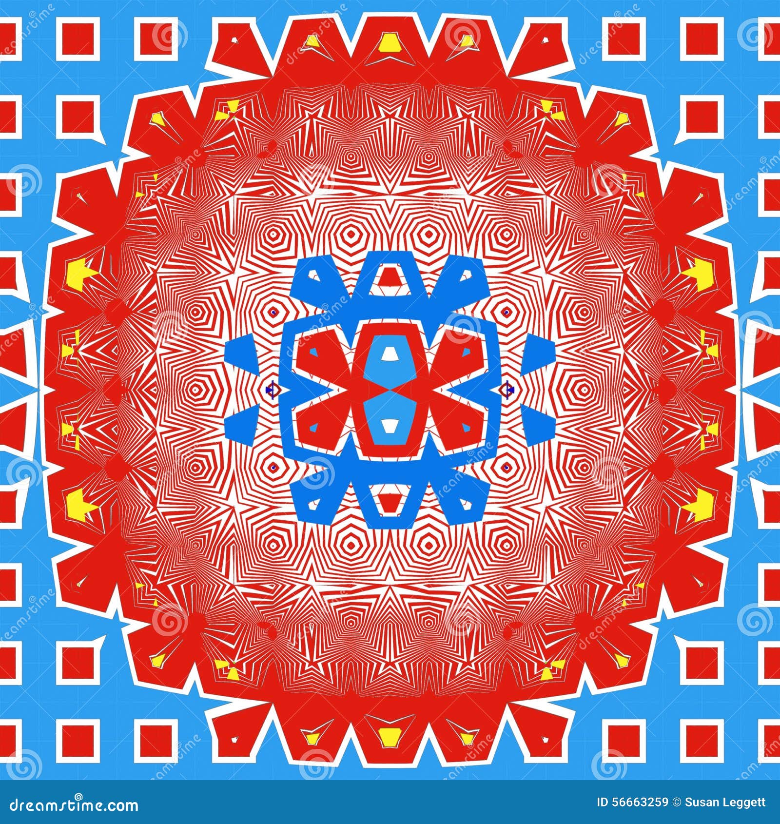 Abstract Round Pattern stock illustration. Illustration of patterns ...