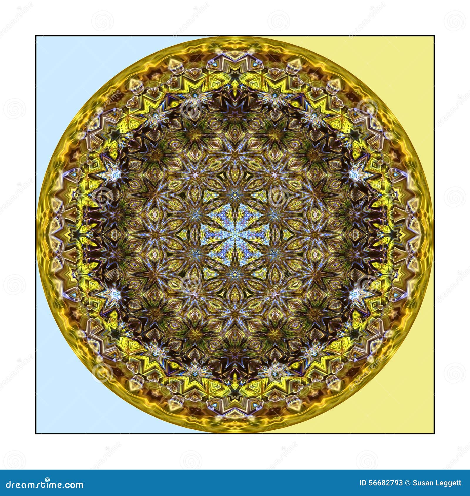 Abstract Round Pattern stock illustration. Illustration of pretty ...