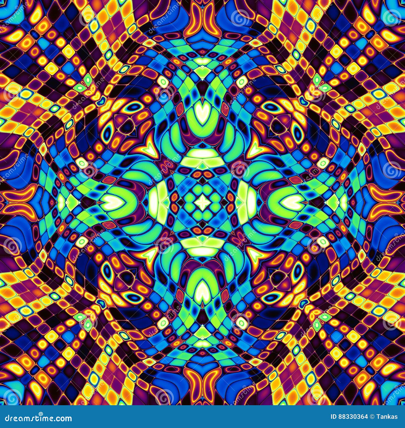 Abstract round pattern stock illustration. Illustration of creativity ...