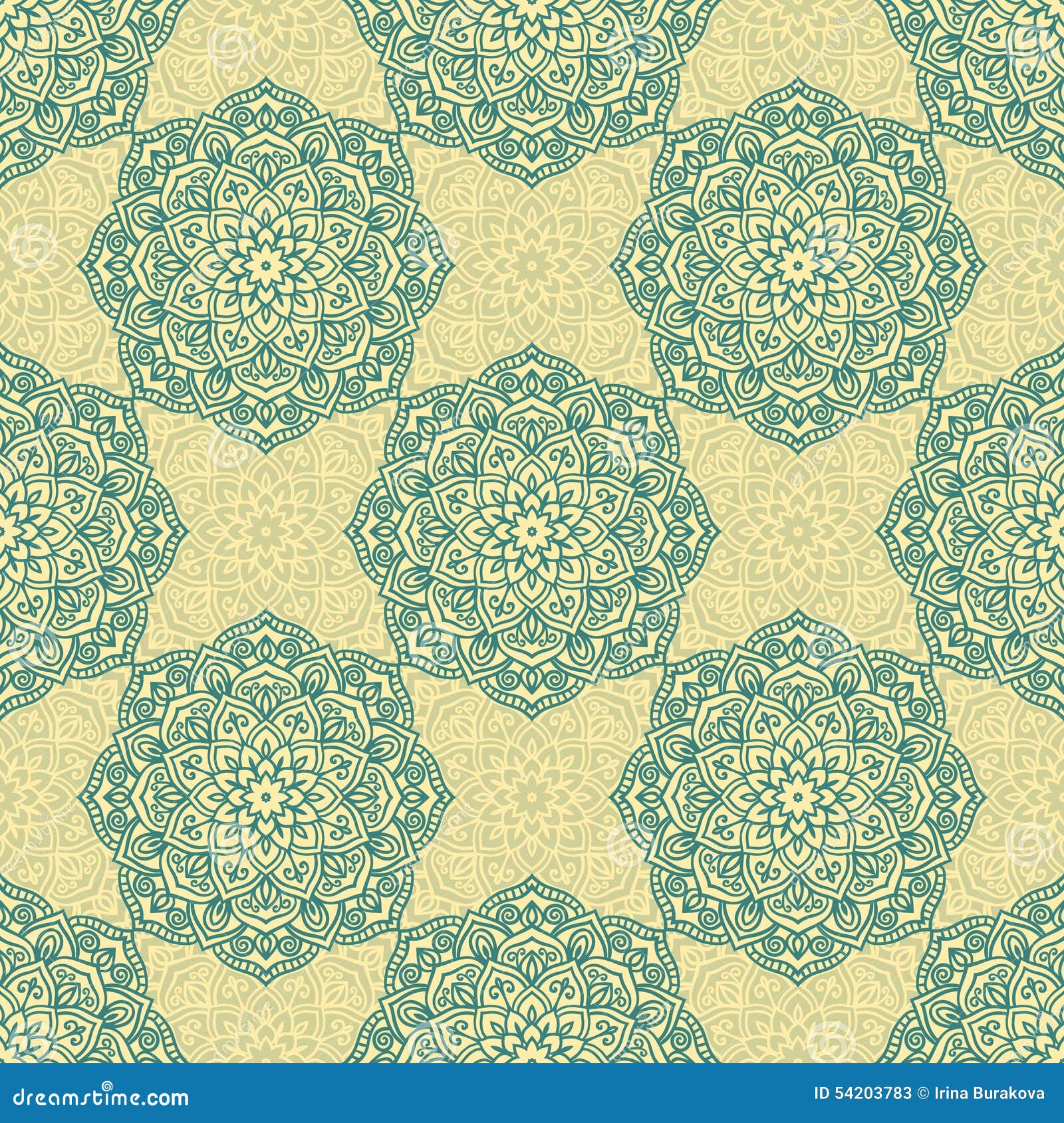 Abstract round pattern stock vector. Illustration of blue - 54203783