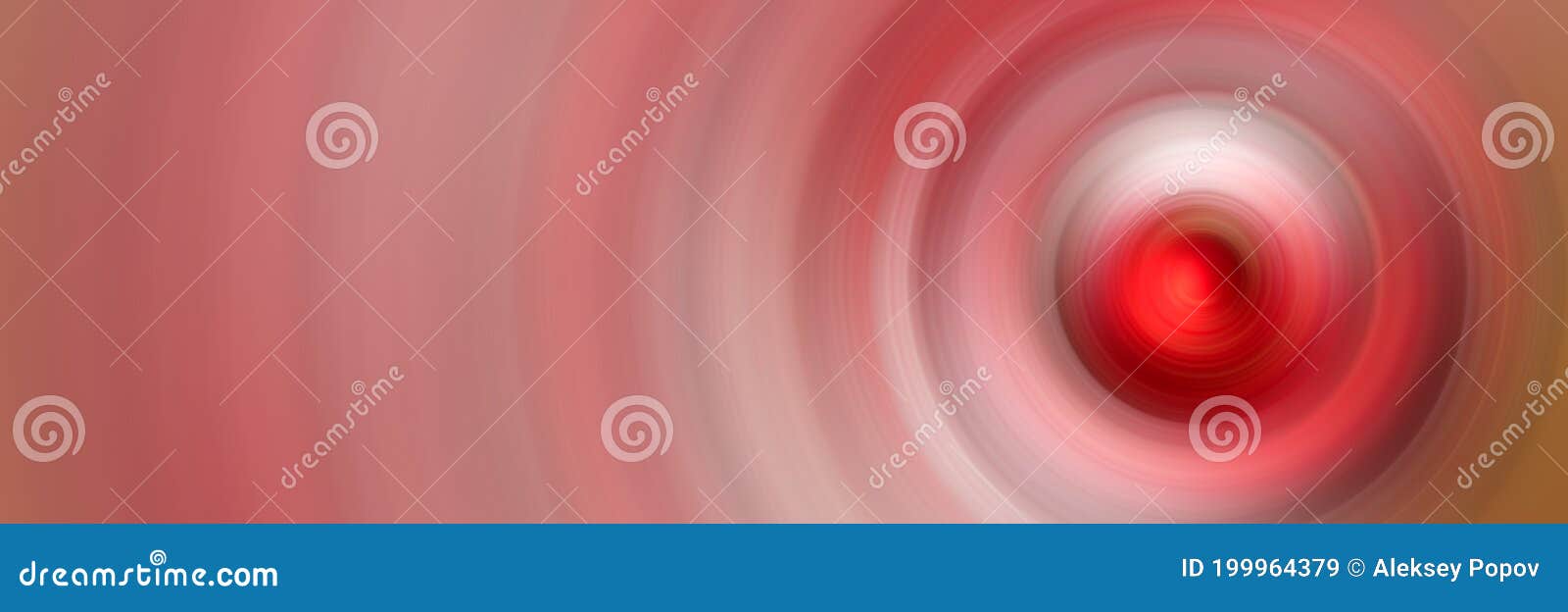 Abstract Round Red Background. Rotation that Creates Circles Stock ...