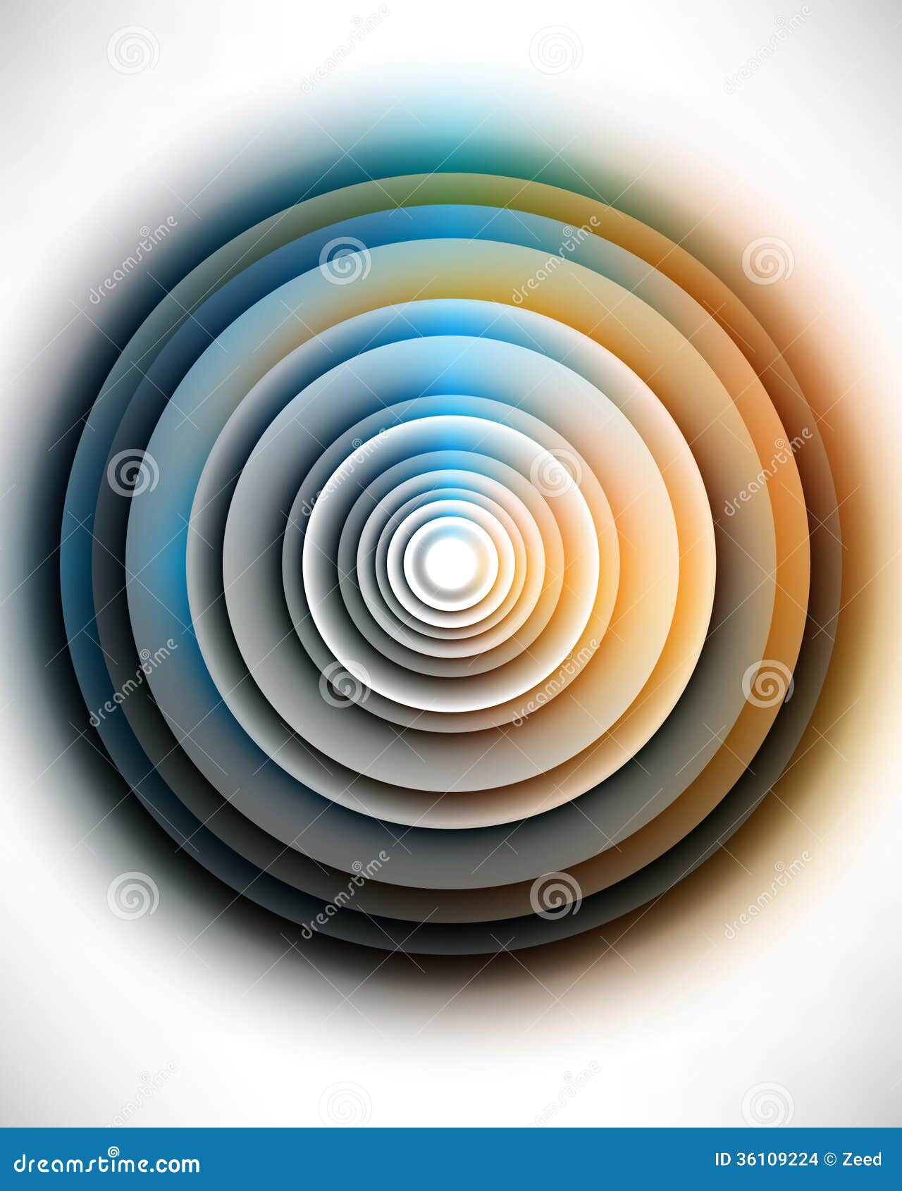 Abstract Round Shape Elements Background Stock Vector - Illustration of ...