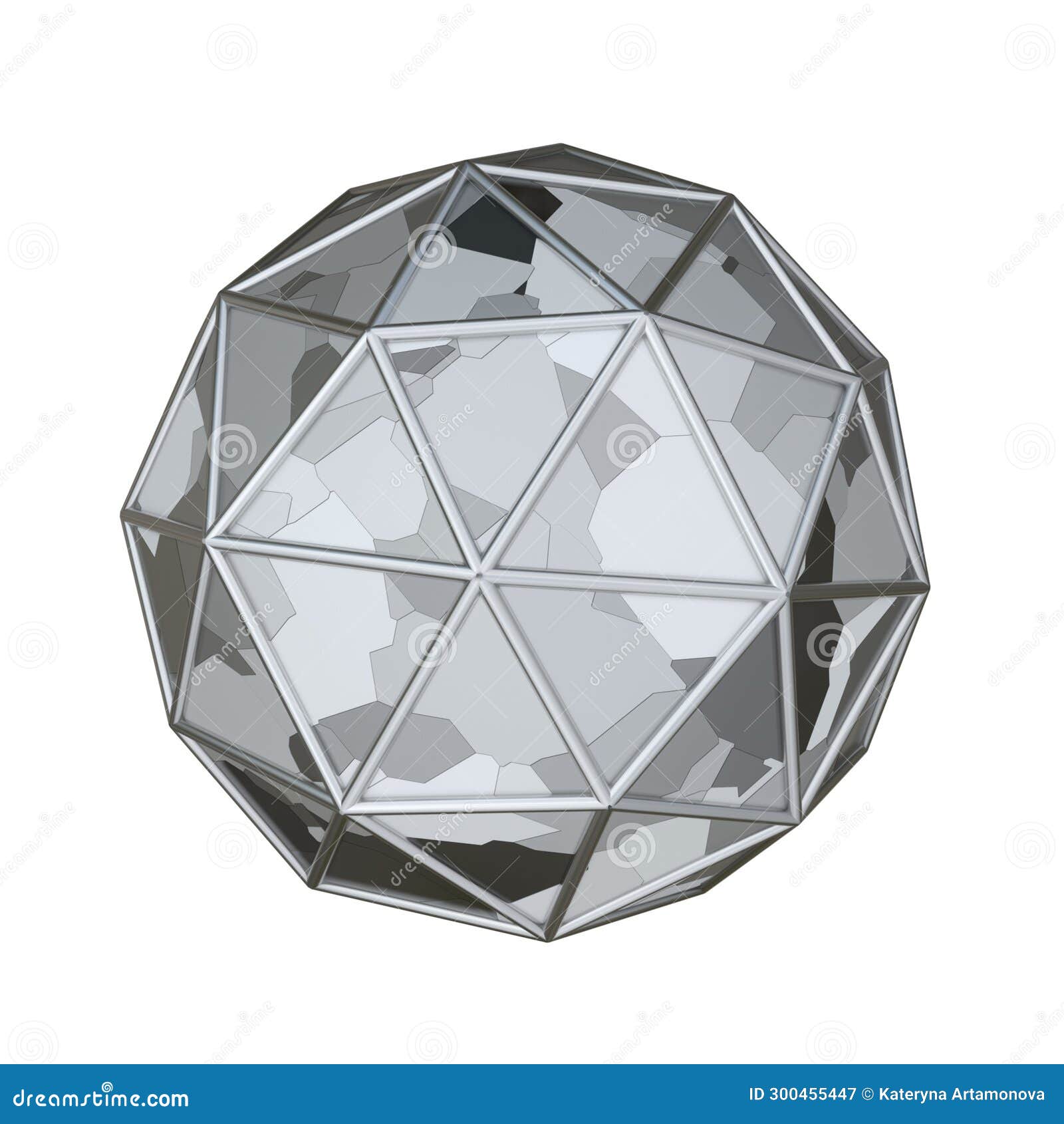 Abstract Round Shape. Isolated on a White Background Stock Illustration ...