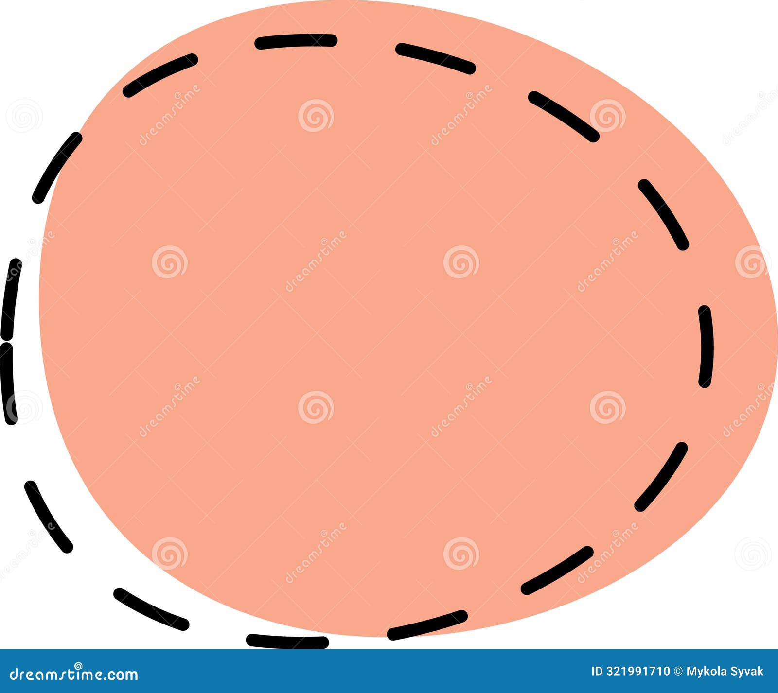 Abstract Round Text Box stock vector. Illustration of shape - 321991710