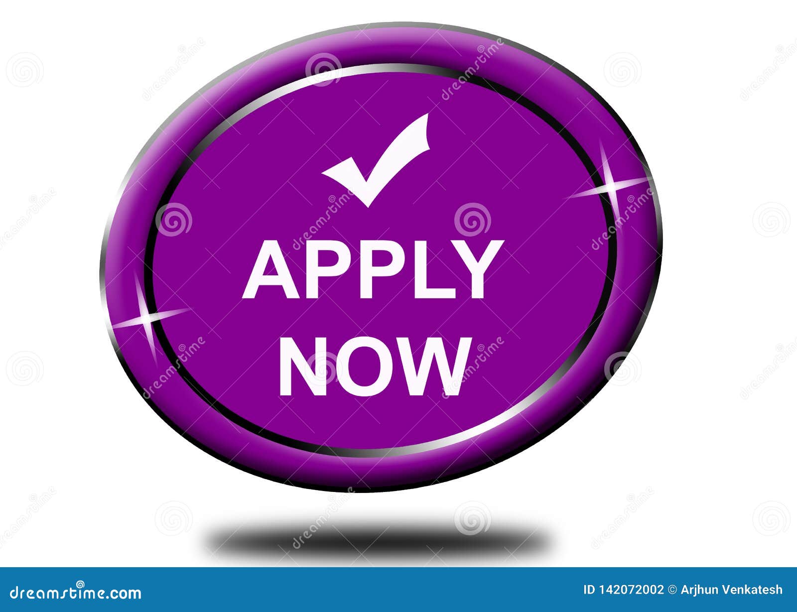 Abstract Round Violet Colour Apply Now Button Click Stock Illustration ...