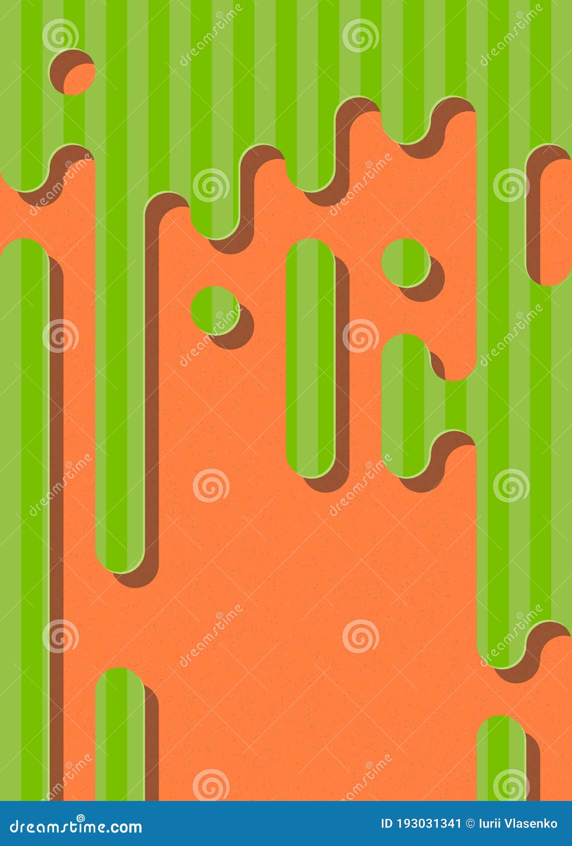 Abstract Rounded Color Lines Halftone Transition Background ...