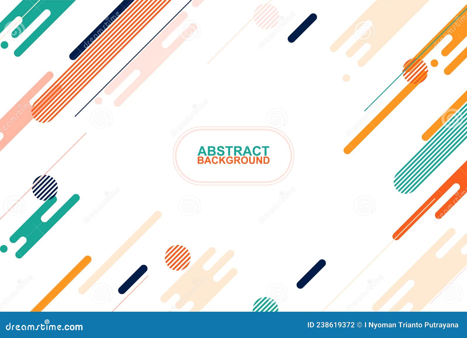 Abstract Rounded Shape Banner Background Stock Vector - Illustration of ...