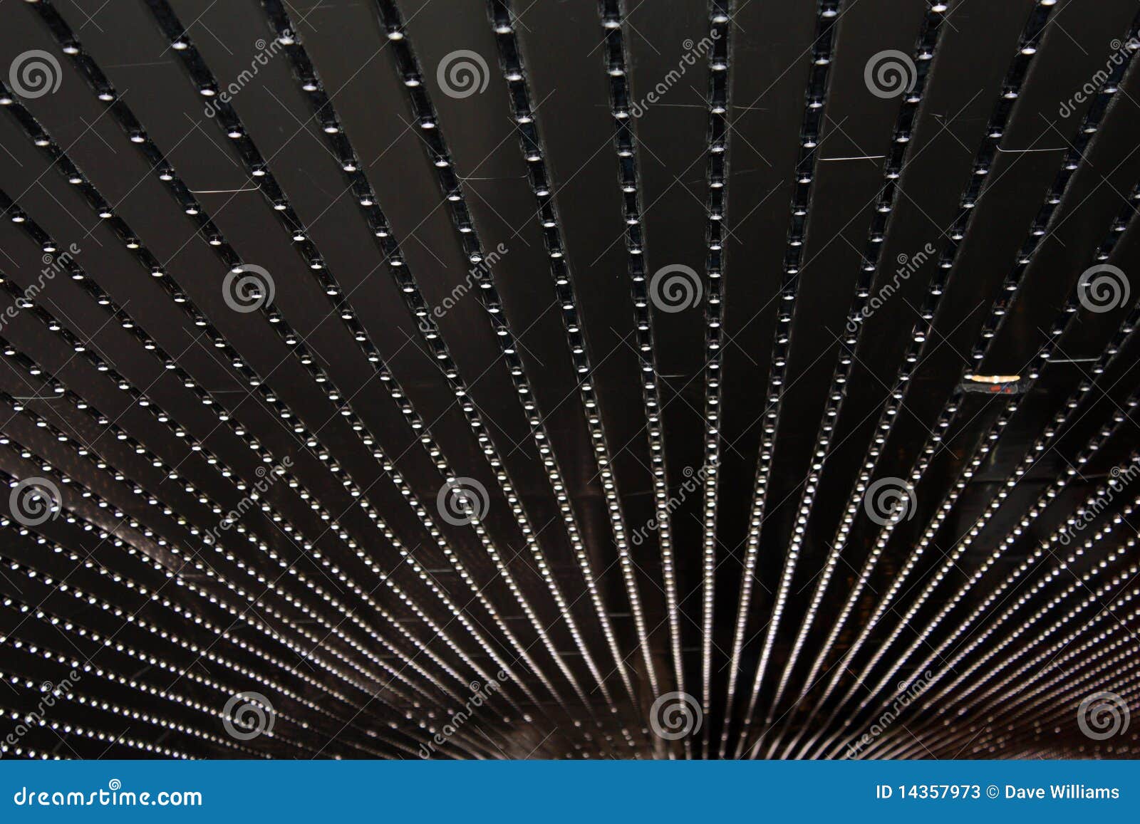 Abstract with Rows of Lights Stock Image - Image of background, metal ...