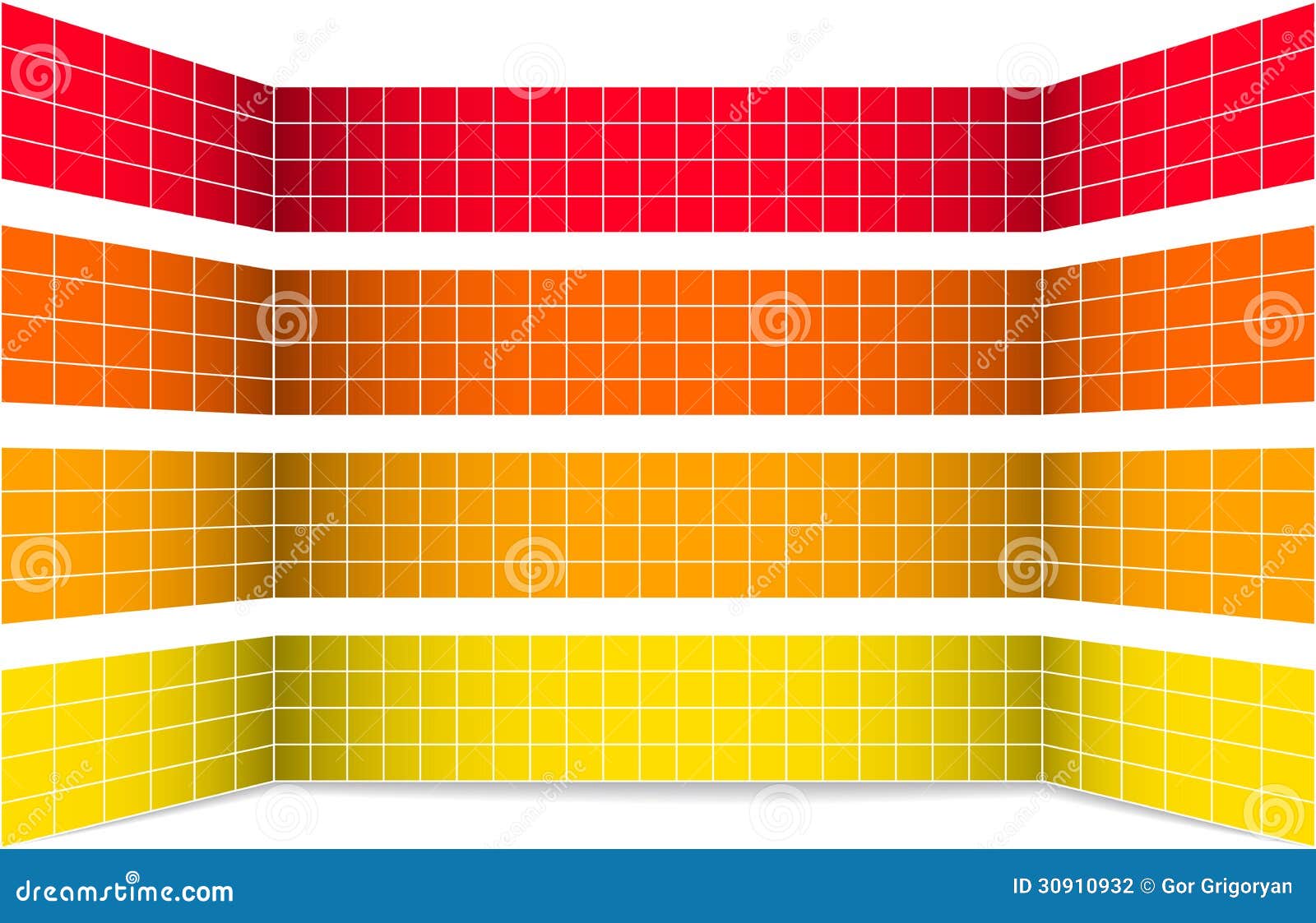 Abstract Rows Of Colorful Pixels Blinking And Moving From Right To Left ...