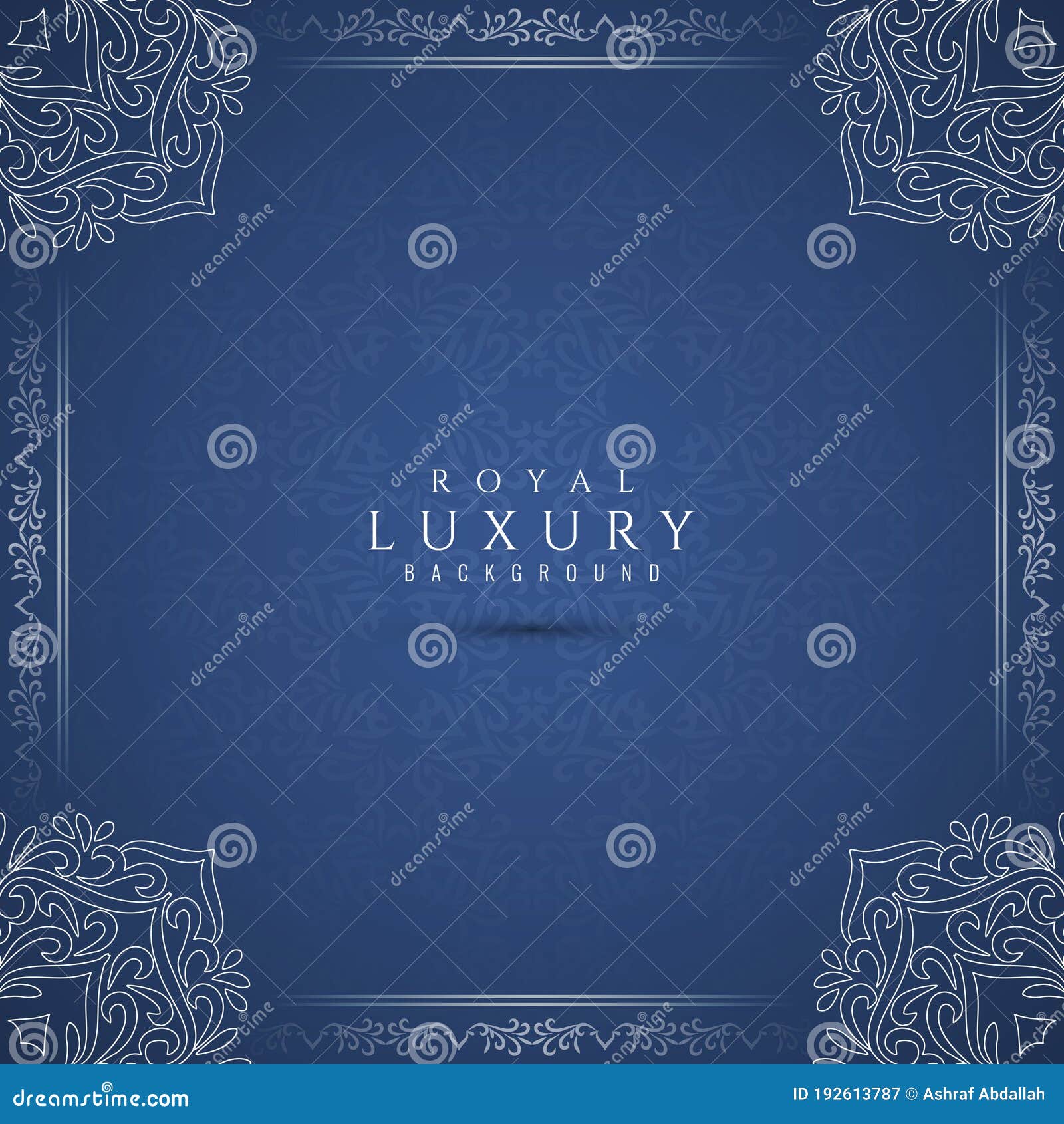 Abstract Royal Luxury Artistic Background Stock Vector - Illustration ...