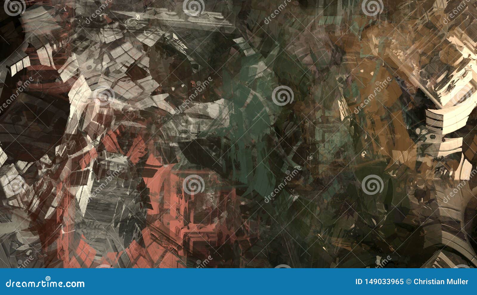 Abstract Ruins Architecture Paining Texture Material Surface Digital ...