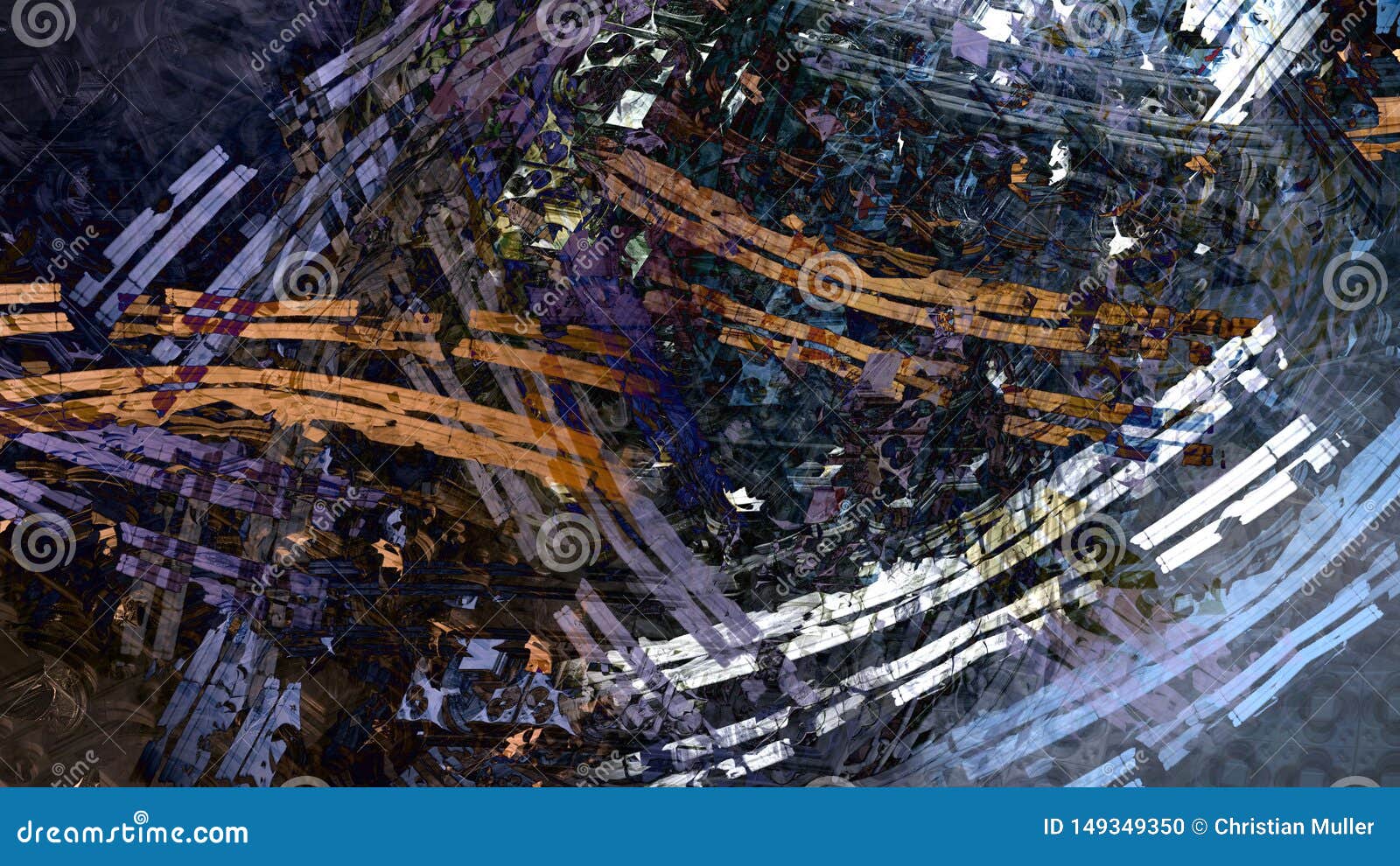 Abstract Ruins Architecture Painting Texture Material Surface Digital ...