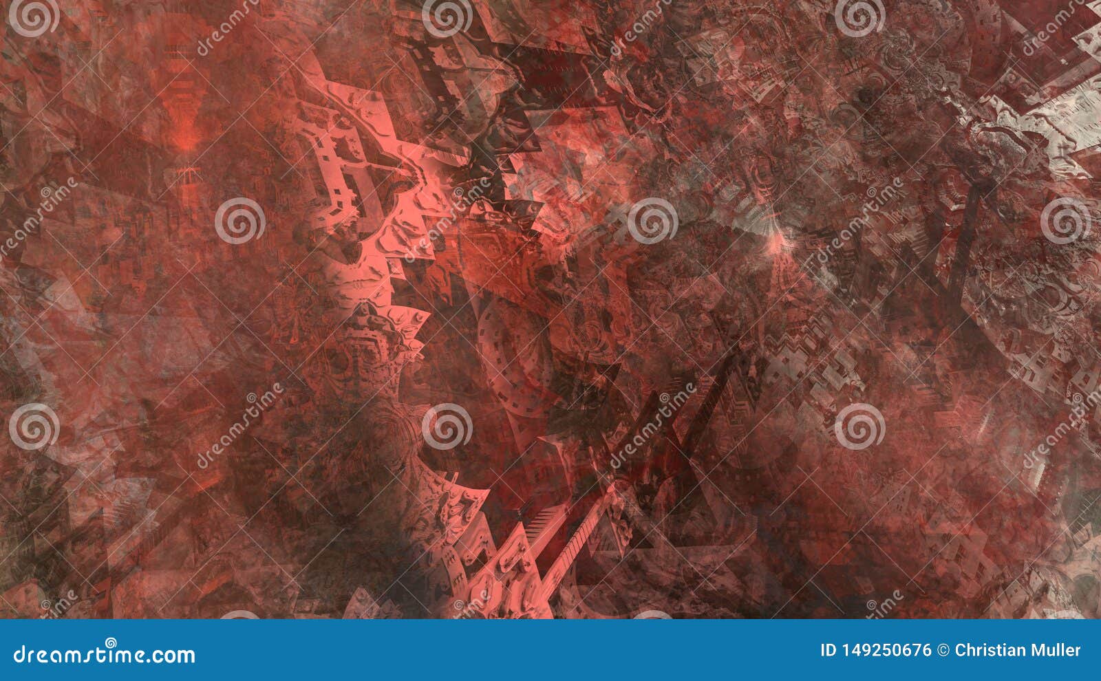 Abstract Ruins Architecture Painting Texture Material Surface Digital ...