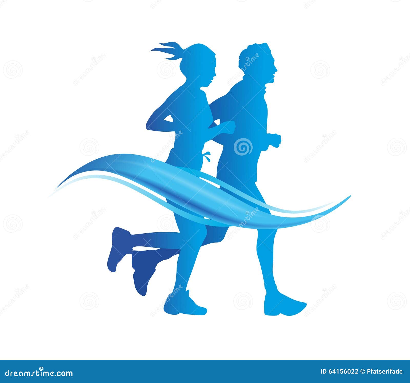 Abstract runner silhouette stock illustration. Illustration of weight ... Abstract runner silhouette stock illustration. Illustration of weight ...