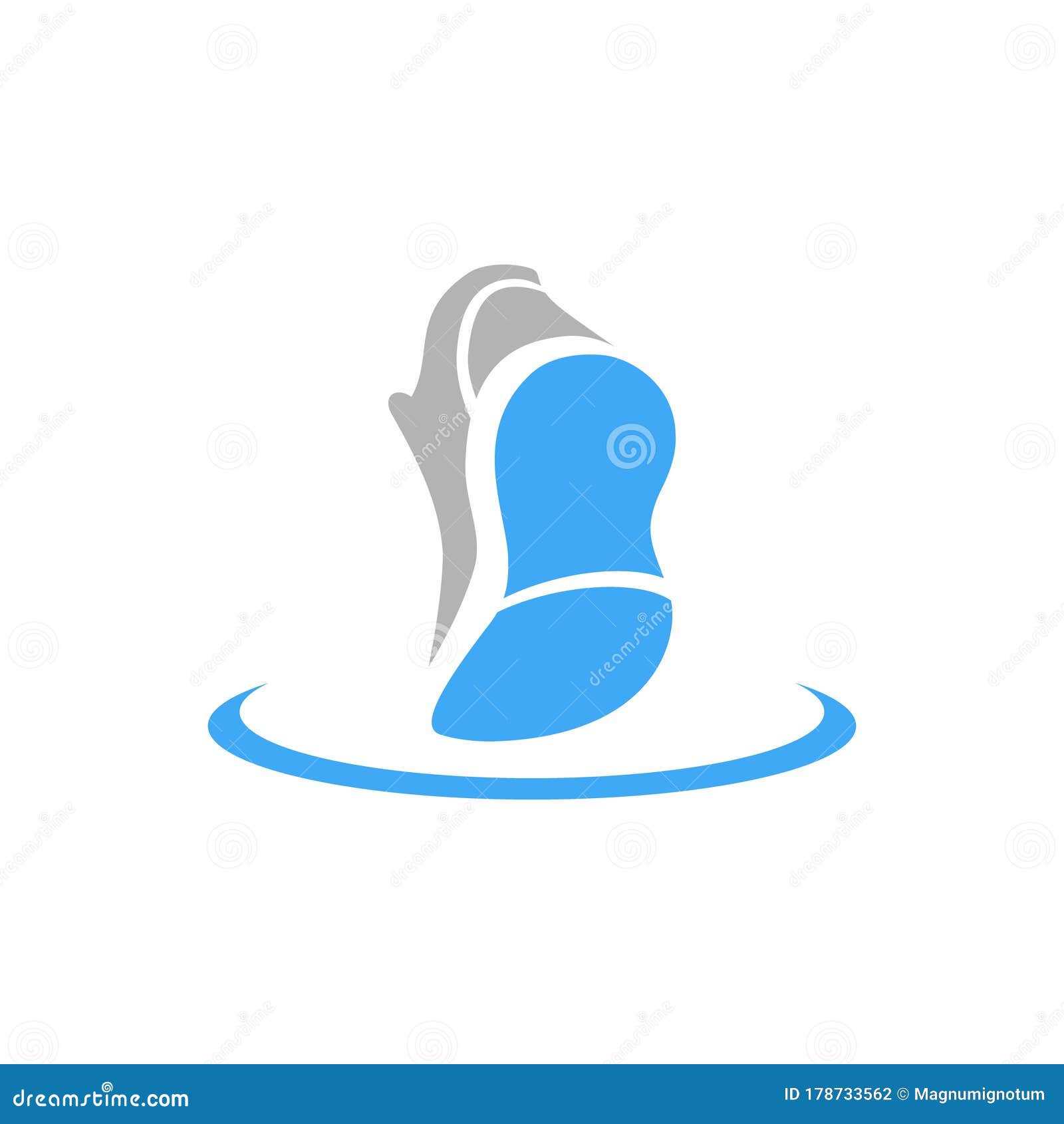 Running Shoe Symbol on White Backdrop Stock Vector - Illustration of ...