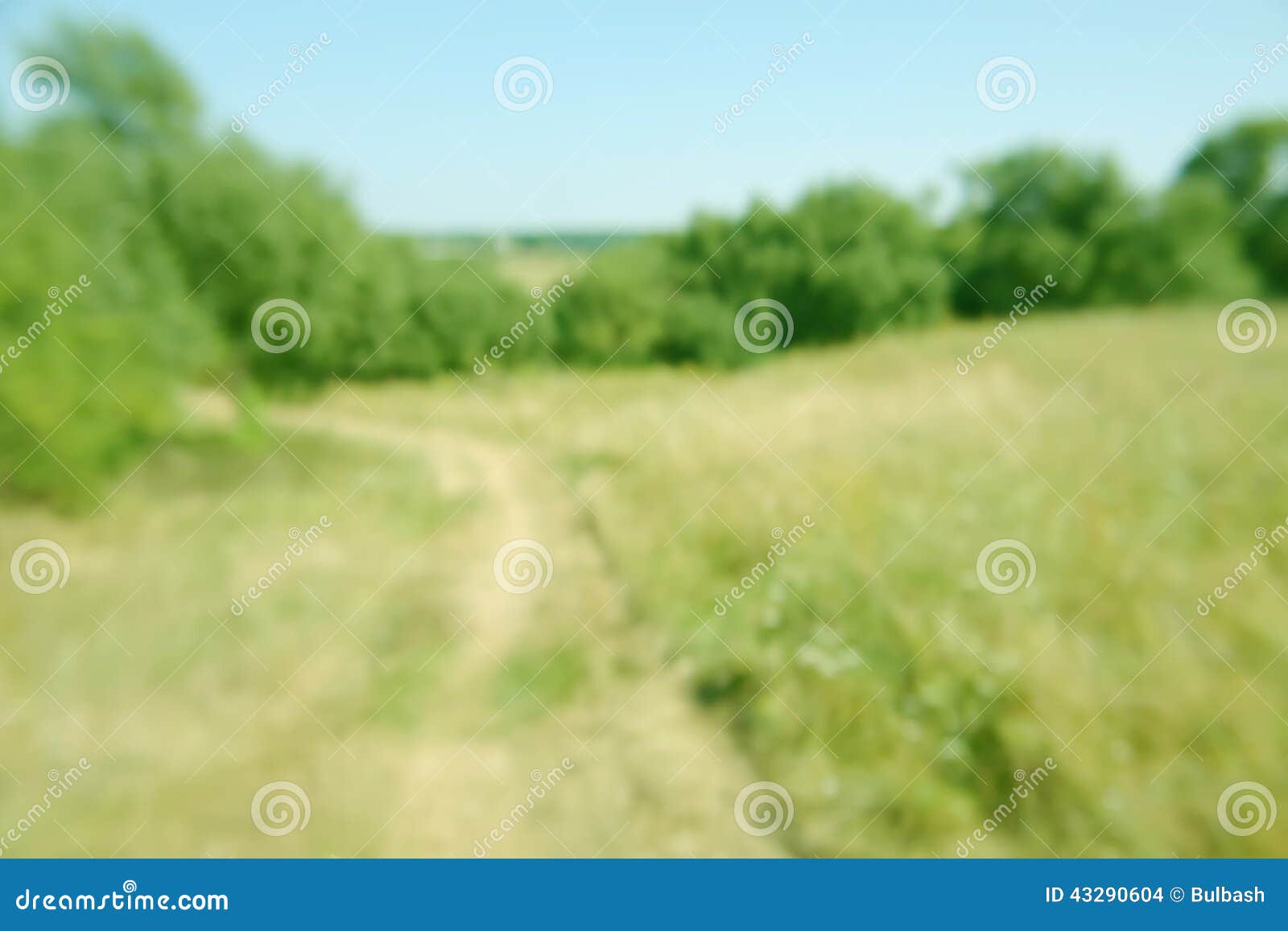 Abstract rural landscape stock photo. Image of motion - 43290604
