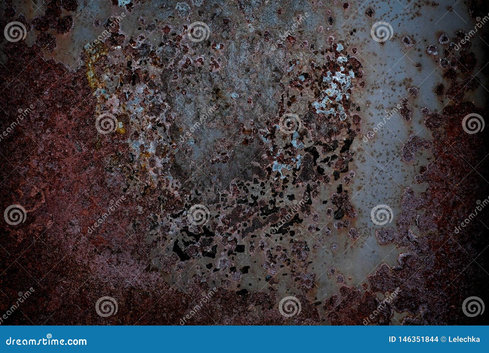 Abstract Rust Pattern on Metal Texture Background Stock Photo - Image ...